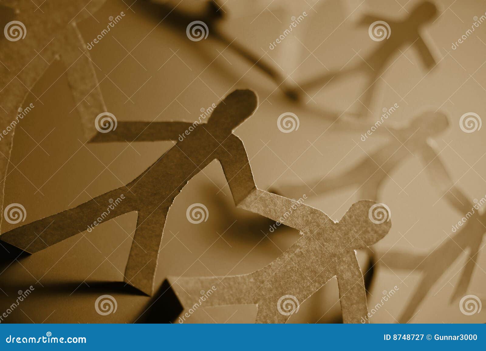 Teamwork of paper team stock image. Image of copy, friend - 8748727