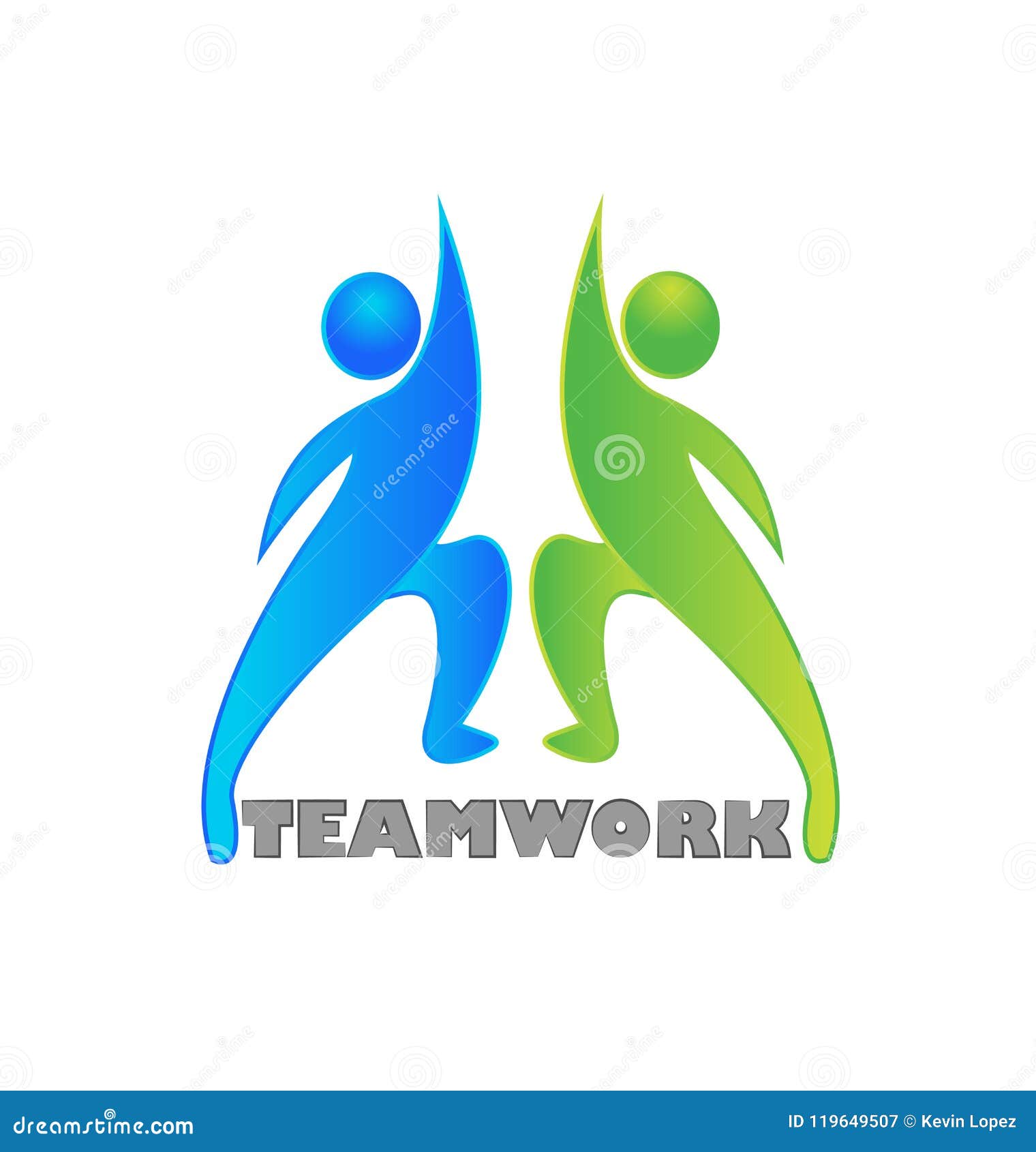 Teamwork Partner Collaboration Vector Stock Vector - Illustration of ...