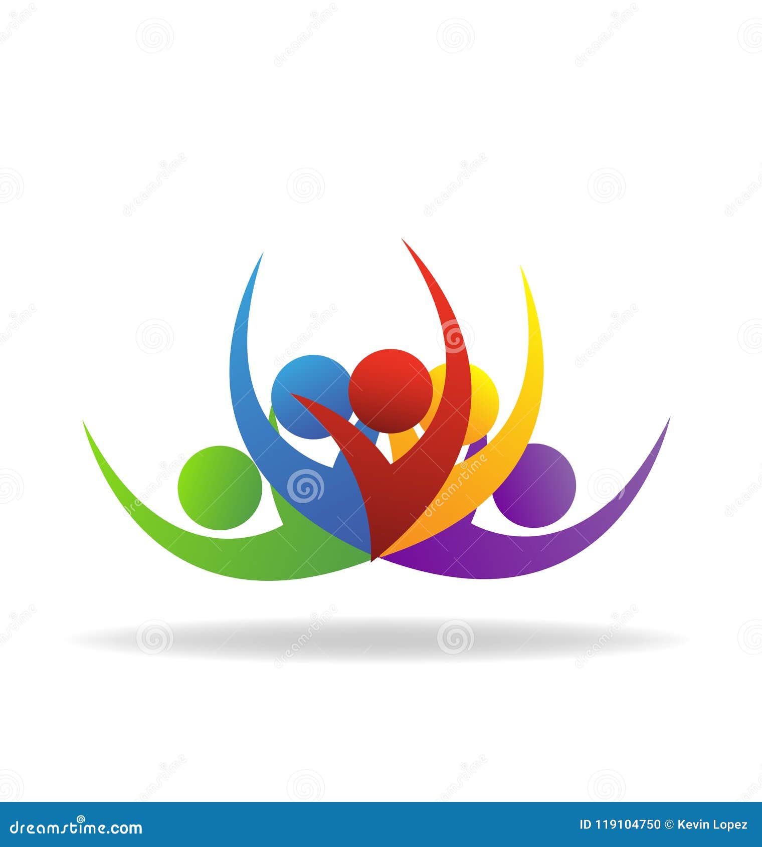 Community Group Logos Symbols Logos Cartoon Vector | CartoonDealer.com ...