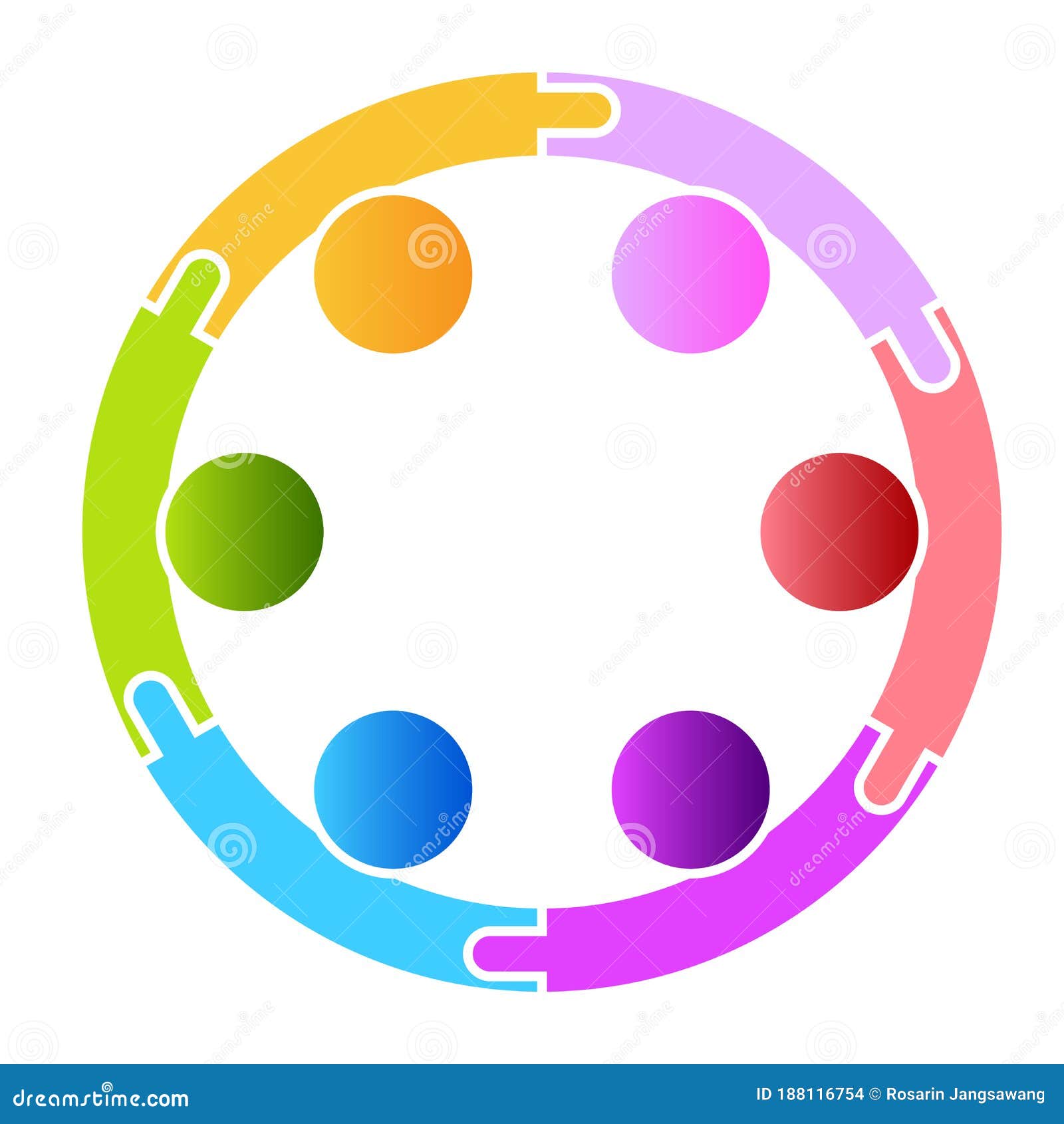 Teamwork People .community Vector Illustration Stock Vector ...