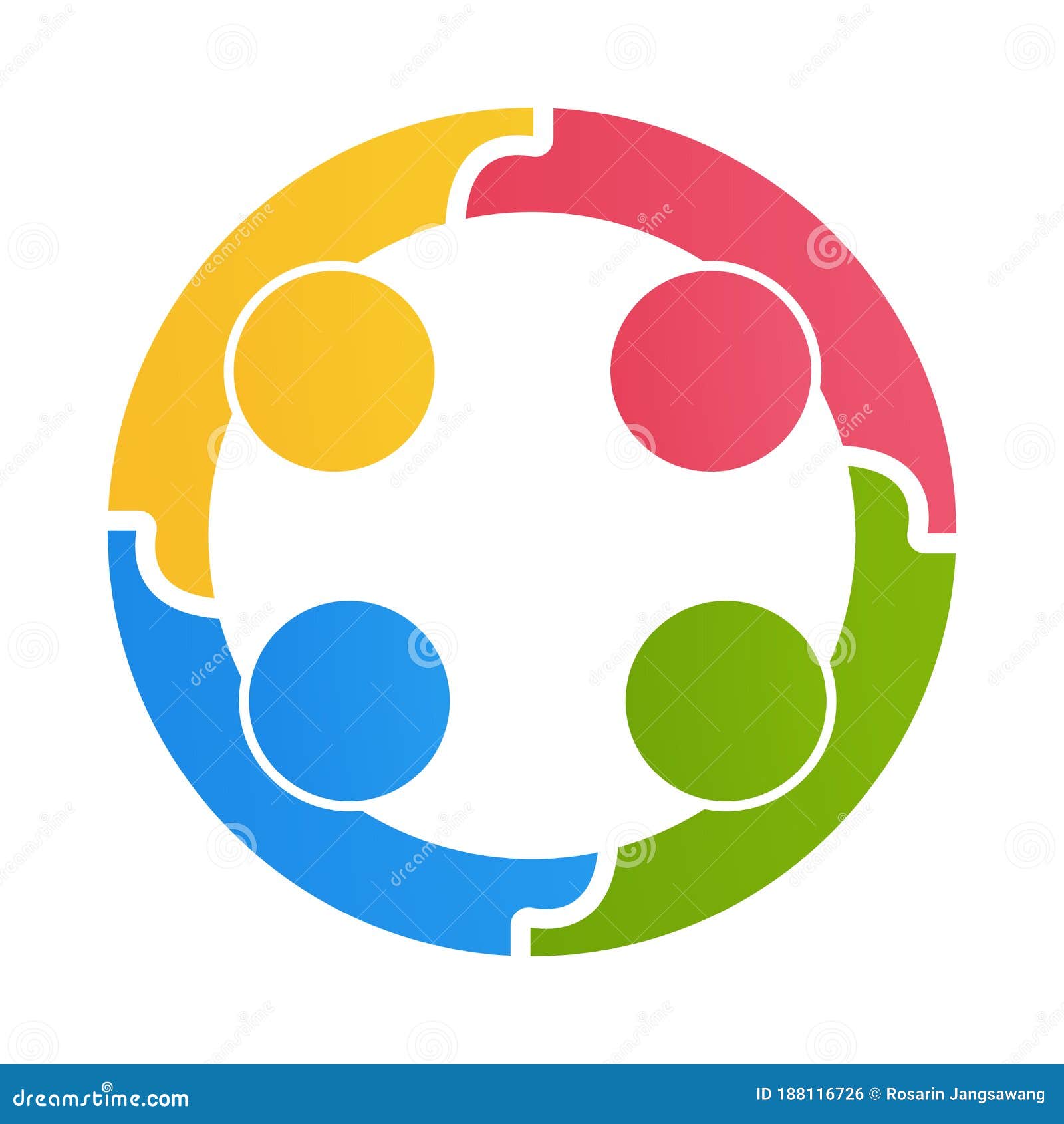 Teamwork People .community Vector Illustration Stock Vector ...