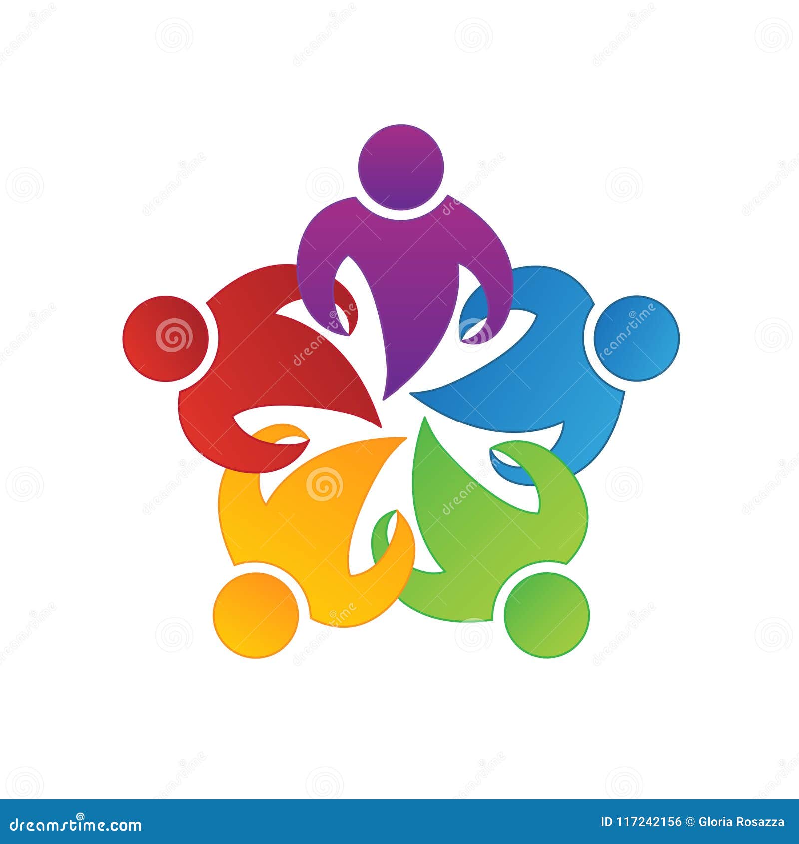 Logo Teamwork People Holding Hands Vector Illustration Design Id Card ... Logo Teamwork People Holding Hands Vector Illustration Design Id Card ...
