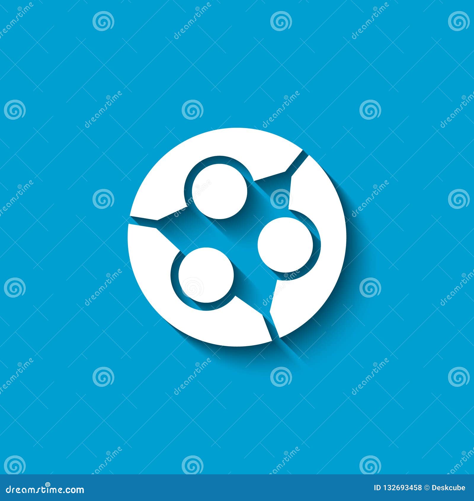 Teamwork People Partners. Vector Logo Design Stock Vector ...