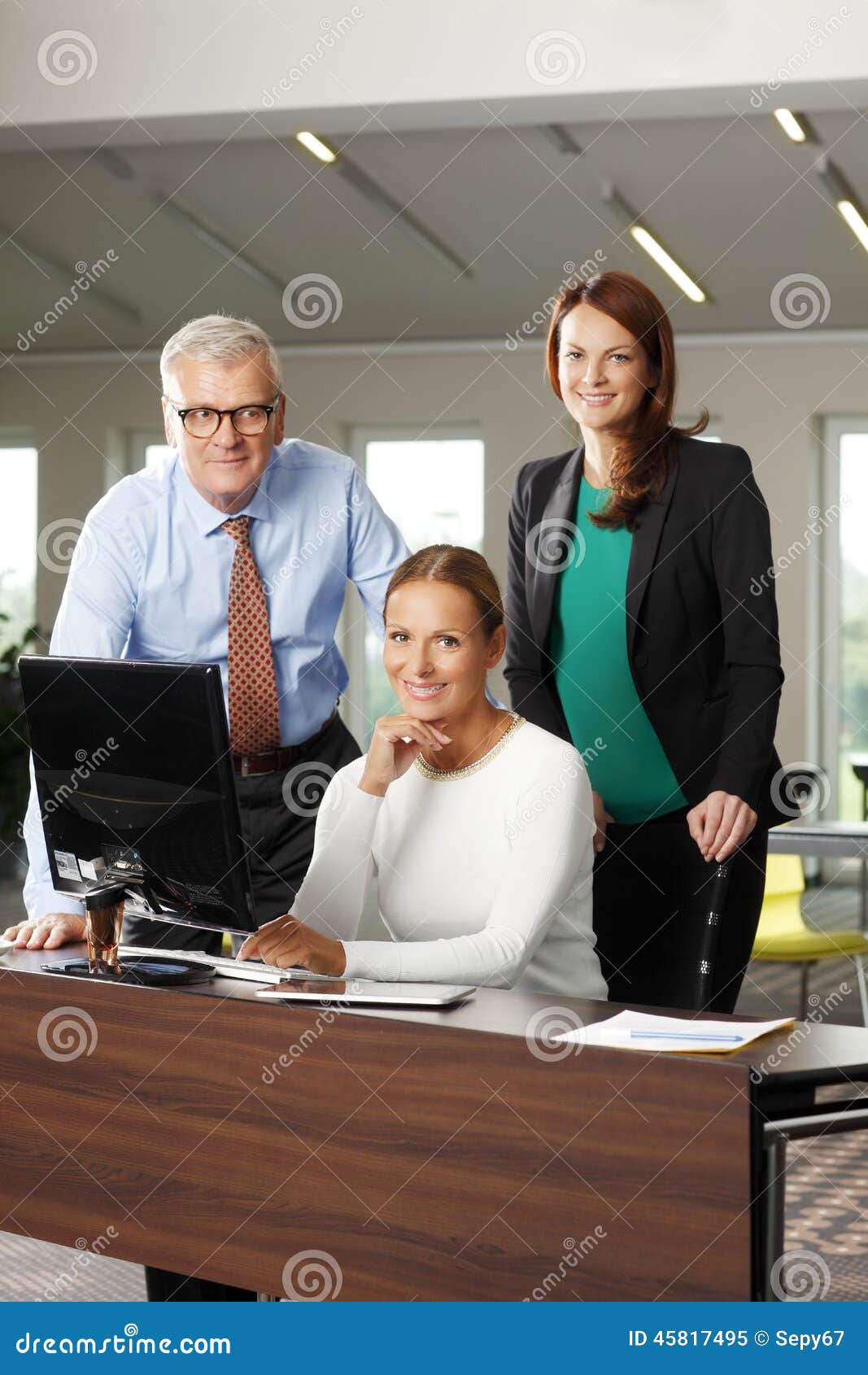 Teamwork stock image. Image of professional, happy, occupation - 45817495