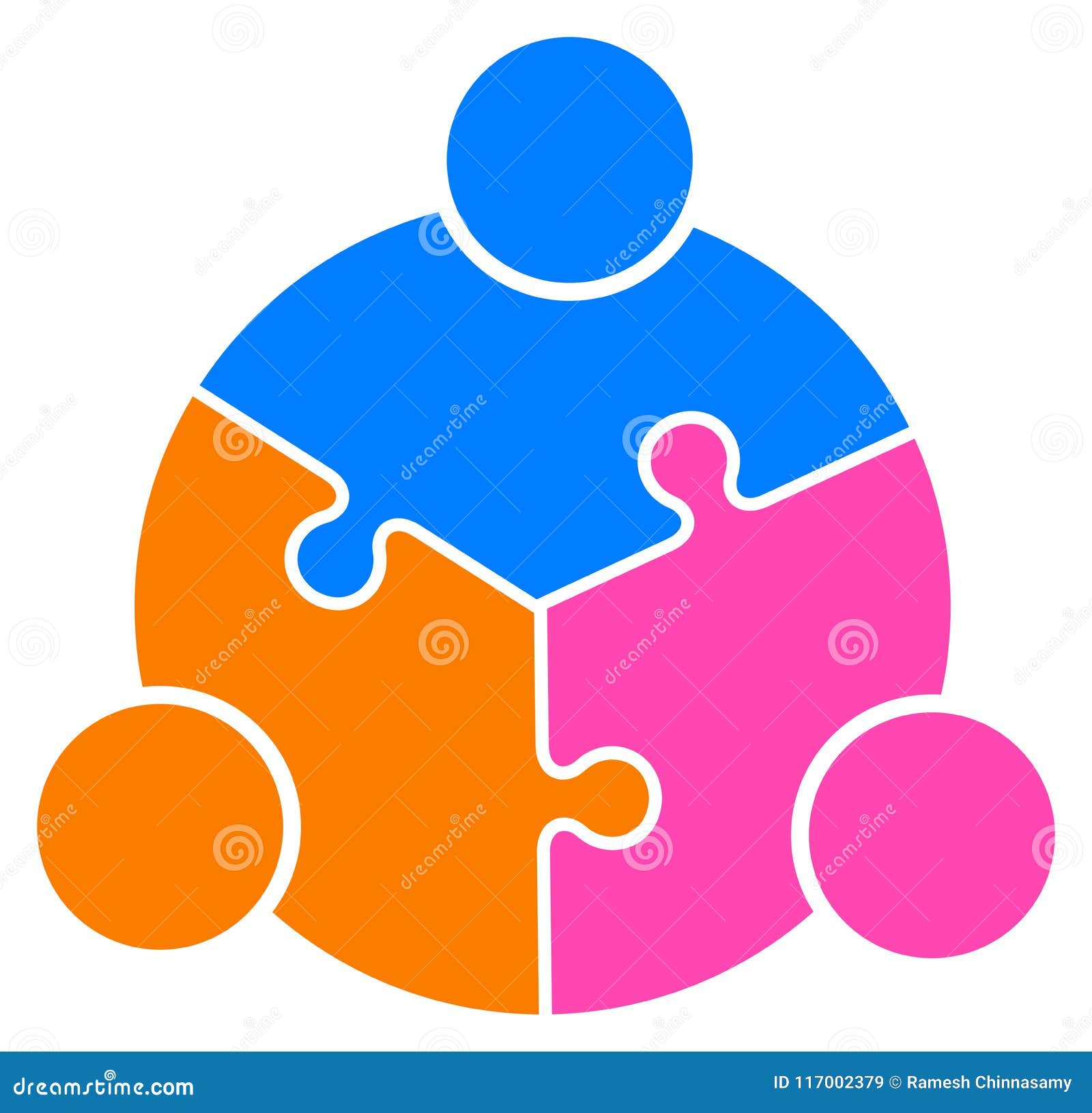 Teamwork Puzzle Cartoon Vector | CartoonDealer.com #96022109 Teamwork Puzzle Cartoon Vector | CartoonDealer.com #96022109
