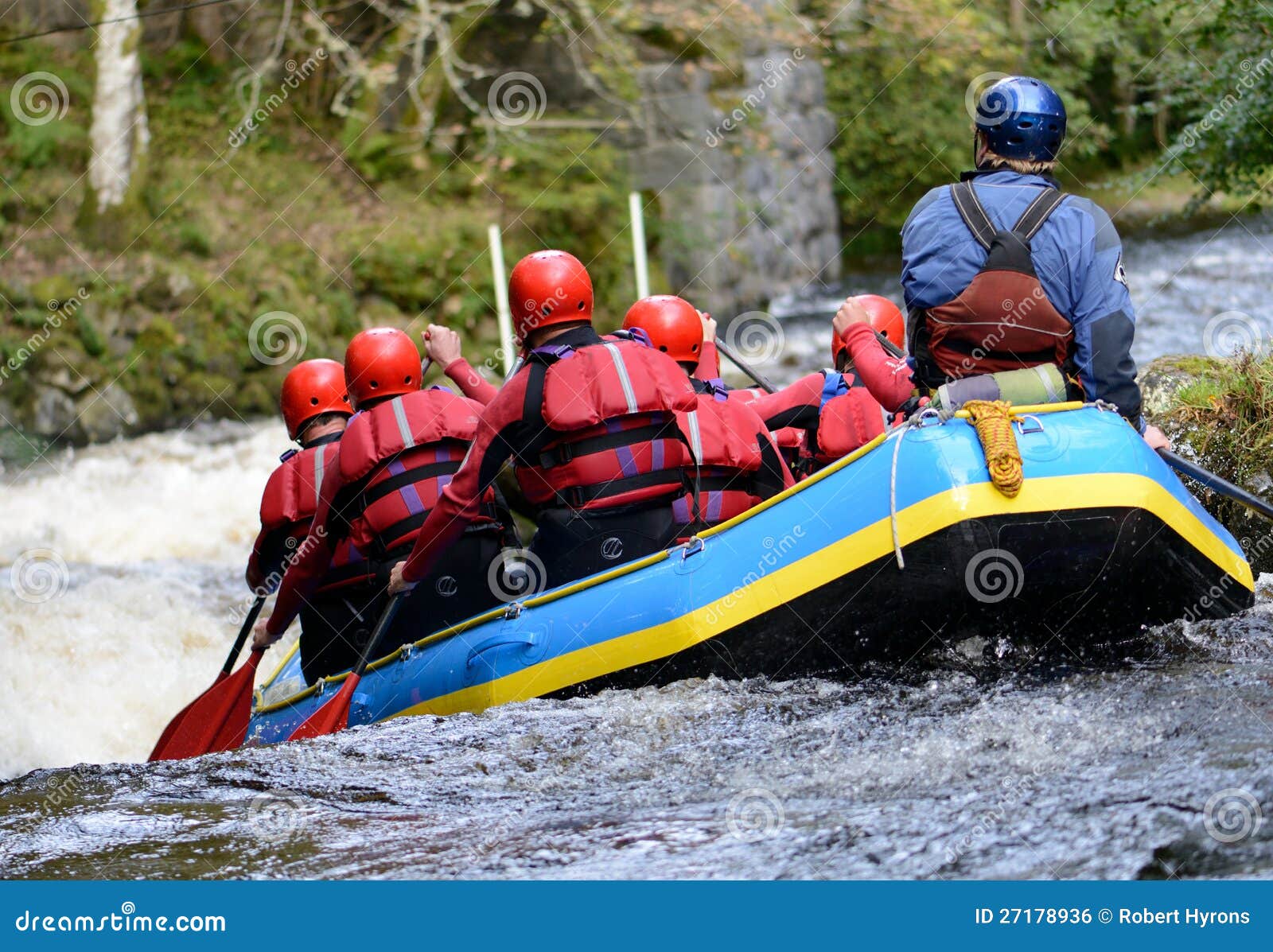 Teamwork raft stock photo. Image of recreation, action - 27178936