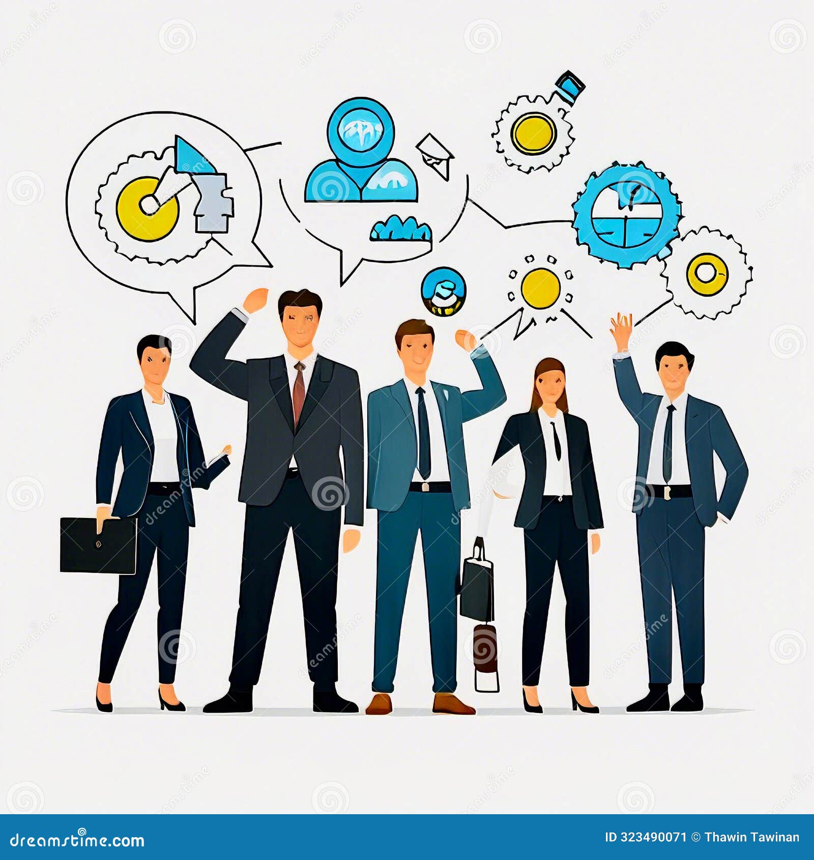 Teamwork Let S Help Each Other. and Business Communication Outside the ...