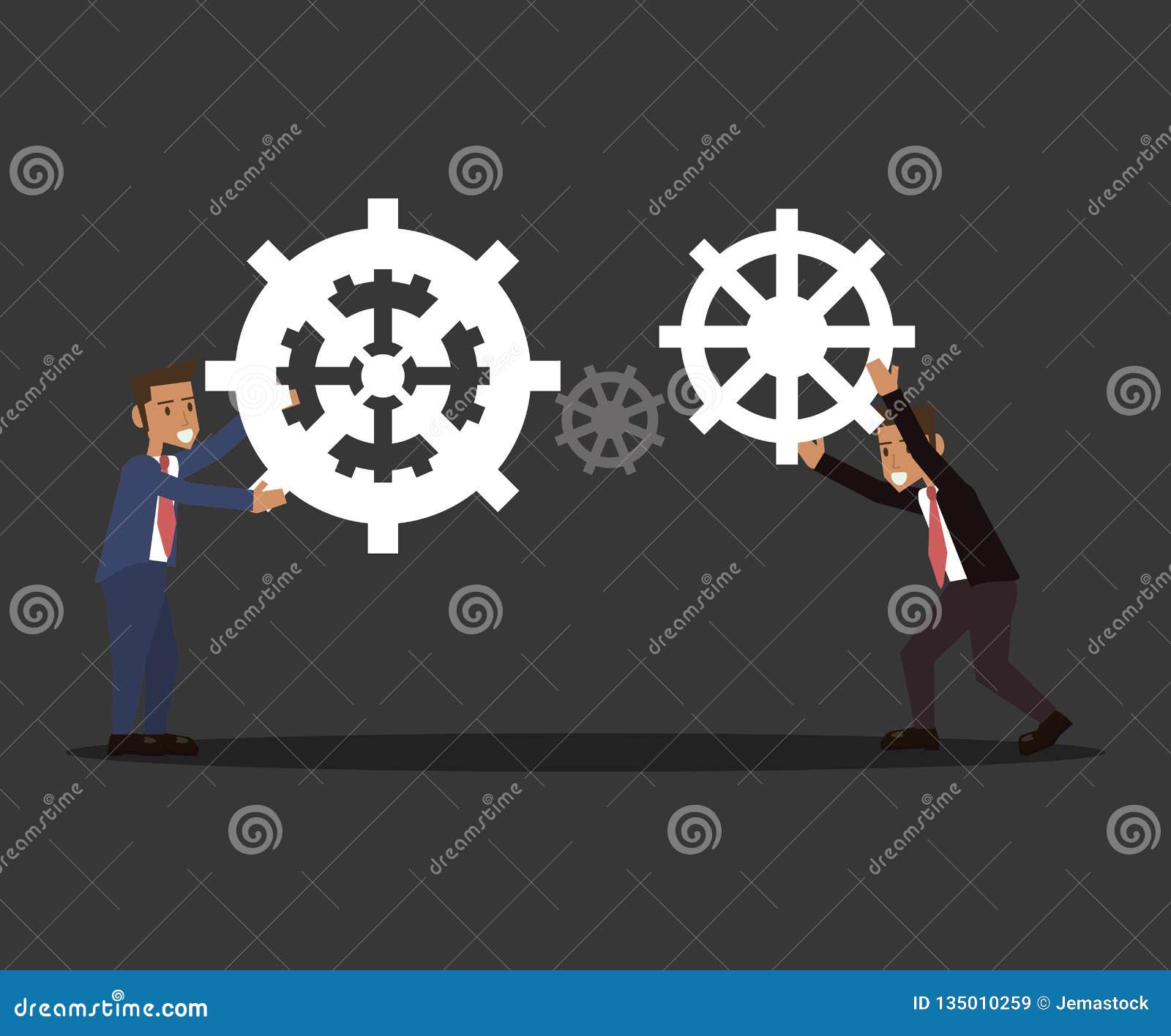 Teamwork Related Icons Image Stock Vector - Illustration of person ...