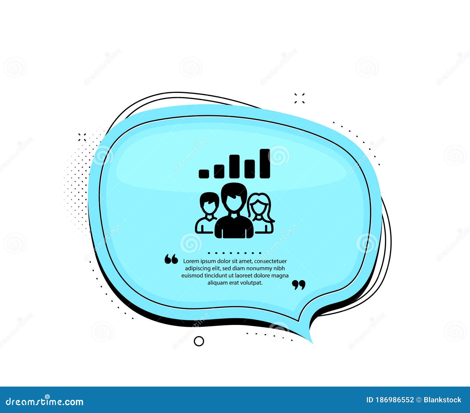 Teamwork Results Icon. Group of People. Vector Stock Vector ...