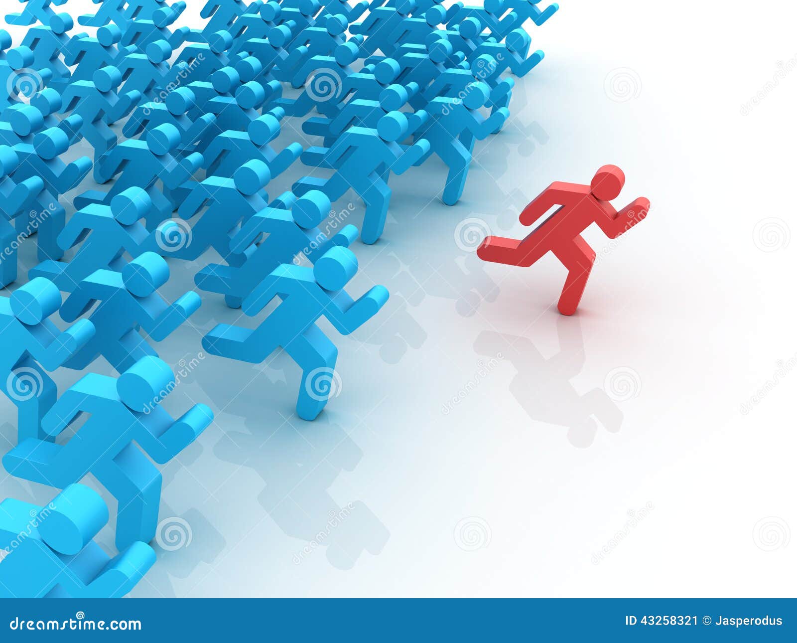 Teamwork Running stock illustration. Illustration of employees - 43258321