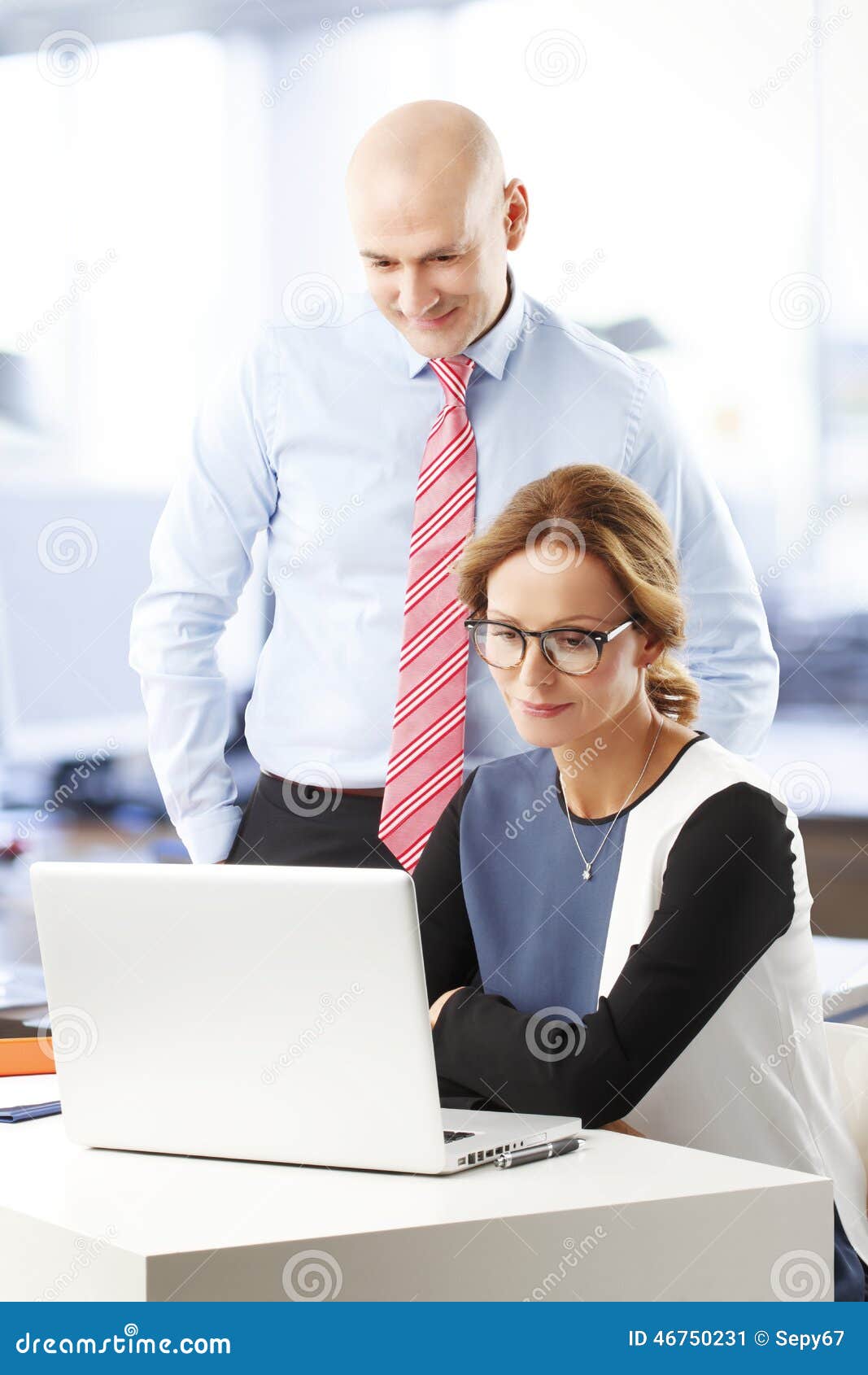 Teamwork stock image. Image of analyzing, colleagues - 46750231