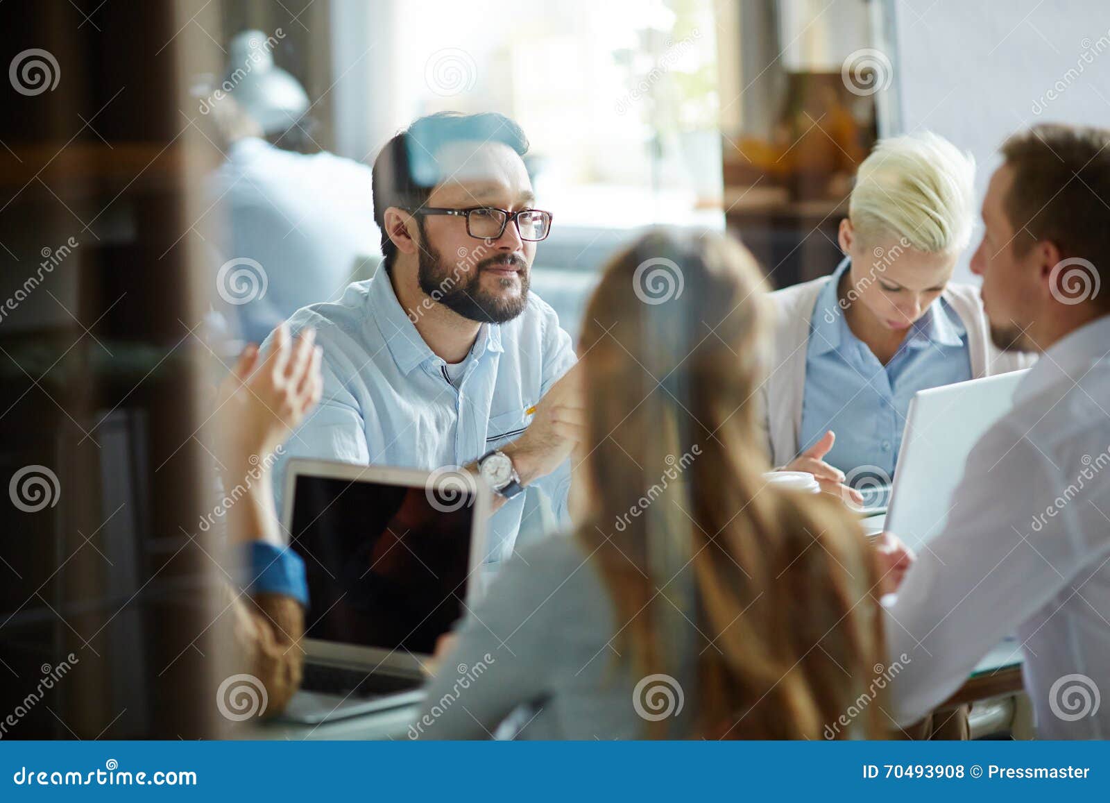 Teamwork stock photo. Image of corporate, adult, group - 70493908