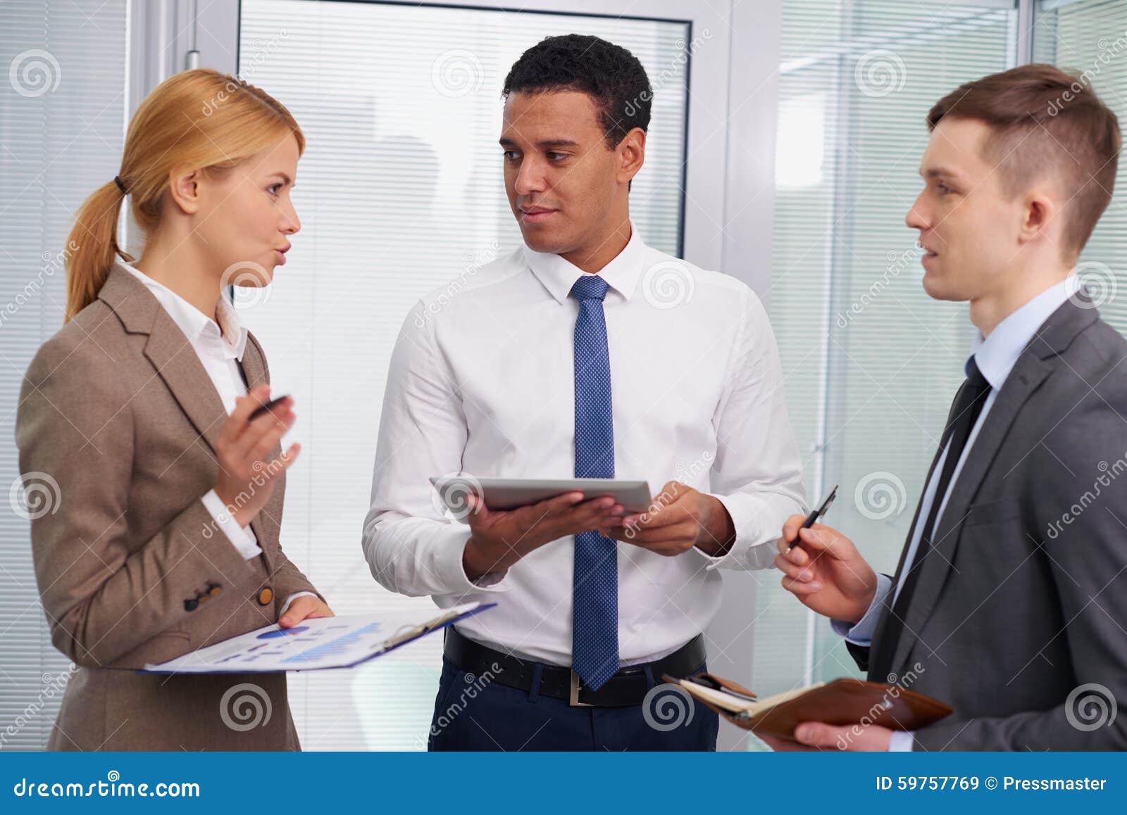 Teamwork stock image. Image of people, handsome, portrait - 59757769