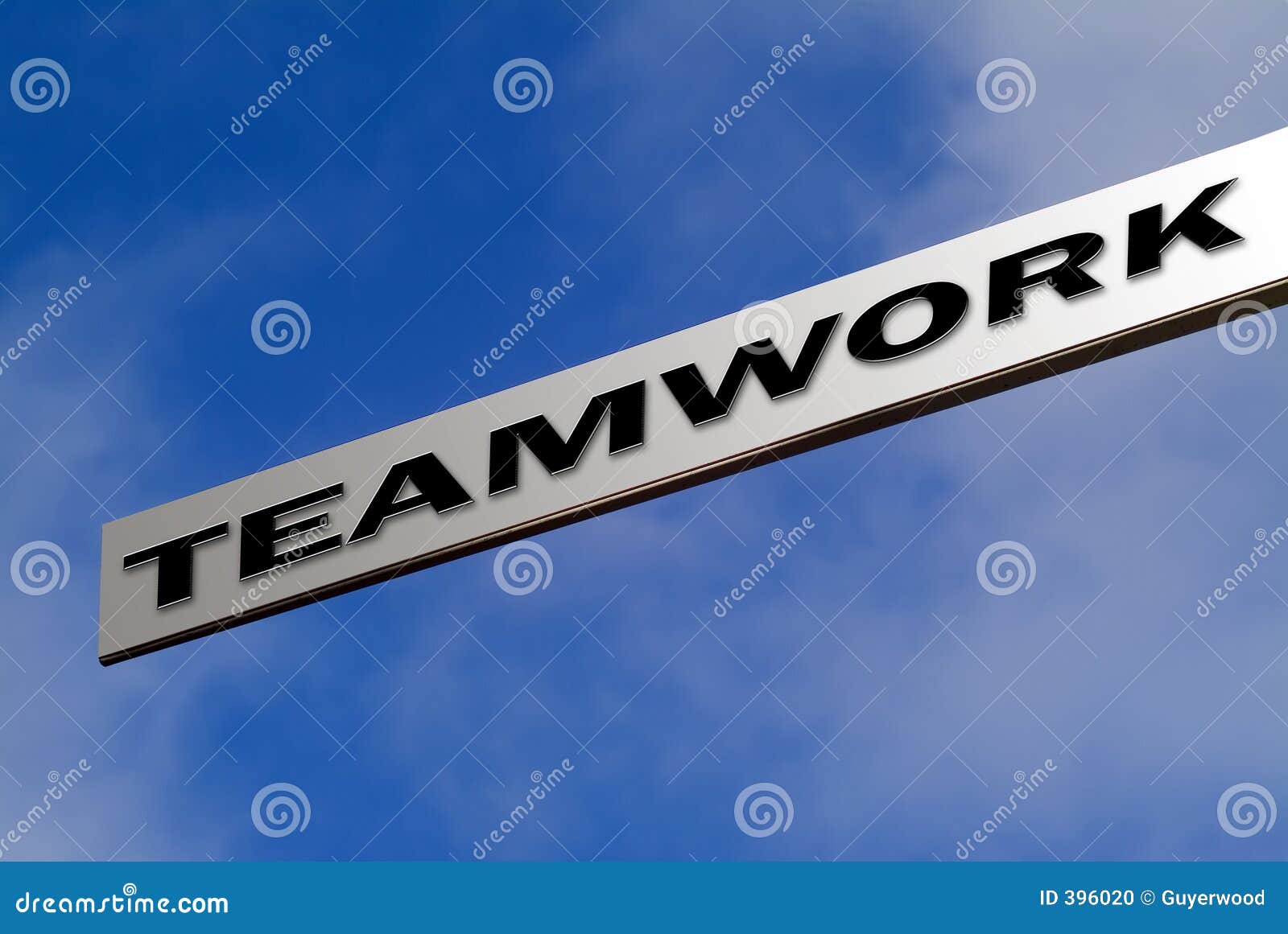 Teamwork Sign Stock Photo - Image: 396020