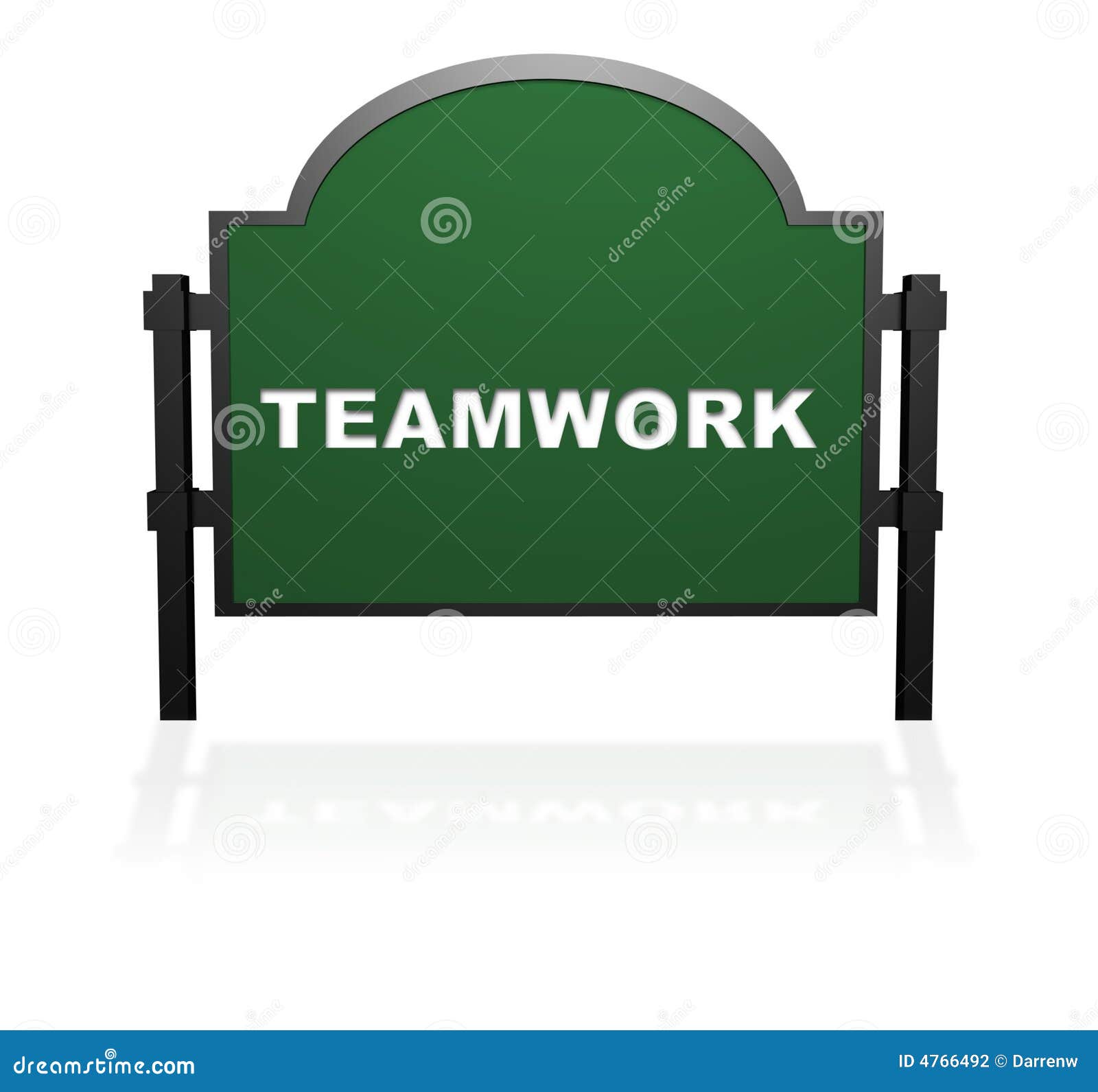 Teamwork Sign Picture. Image: 4766492
