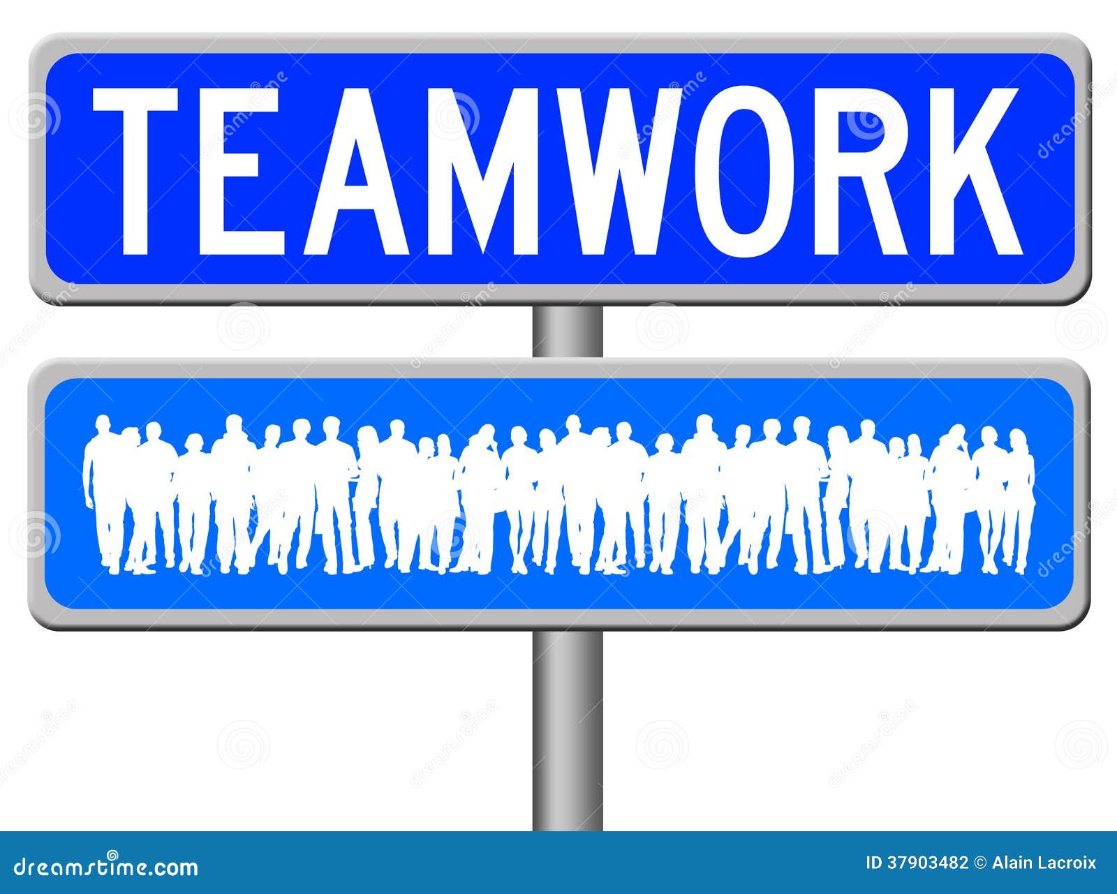 Teamwork Sign Stock Photography - Image: 37903482