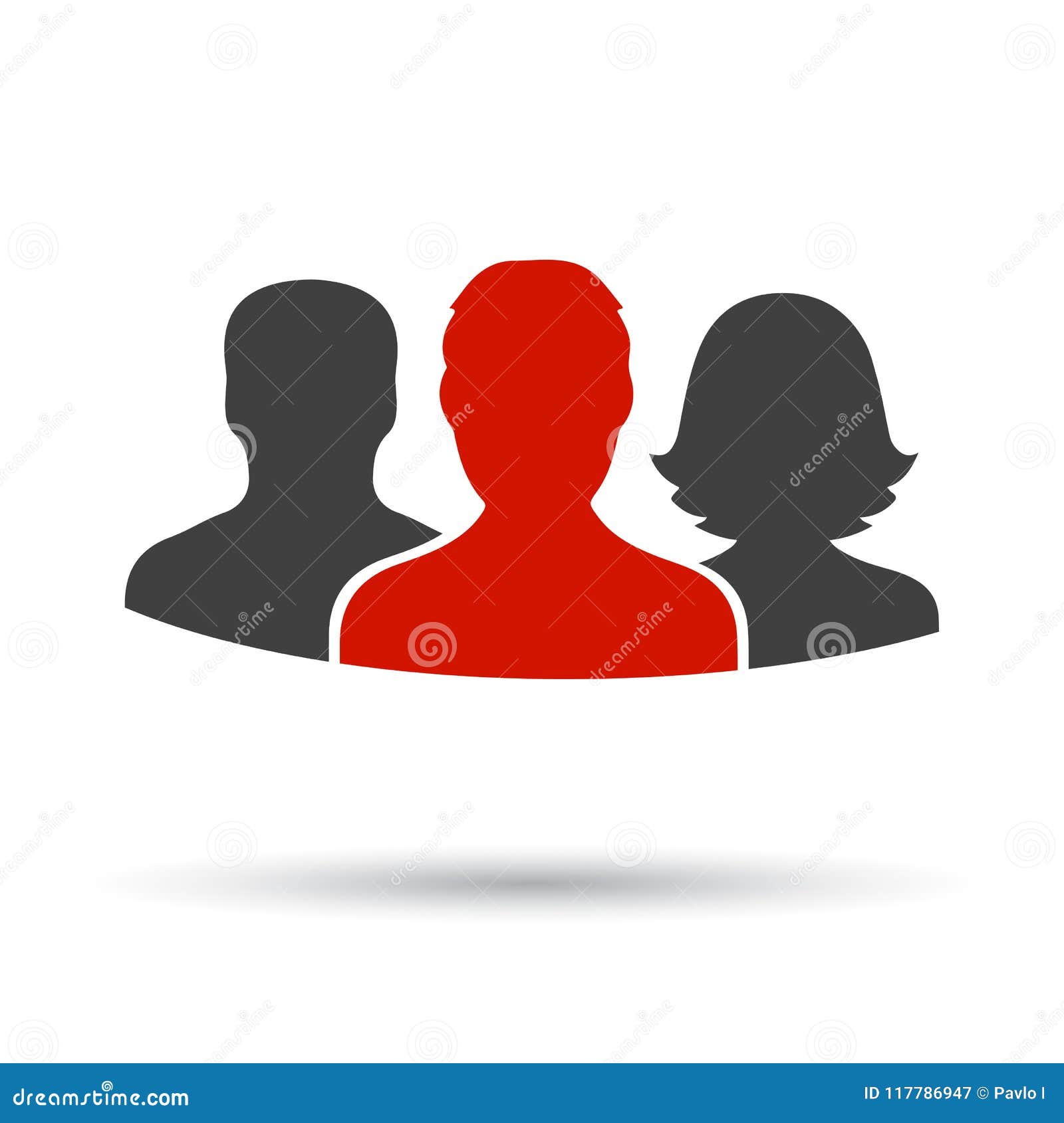 Teamwork, Staff, Partnership Icon - Vector Stock Illustration ...