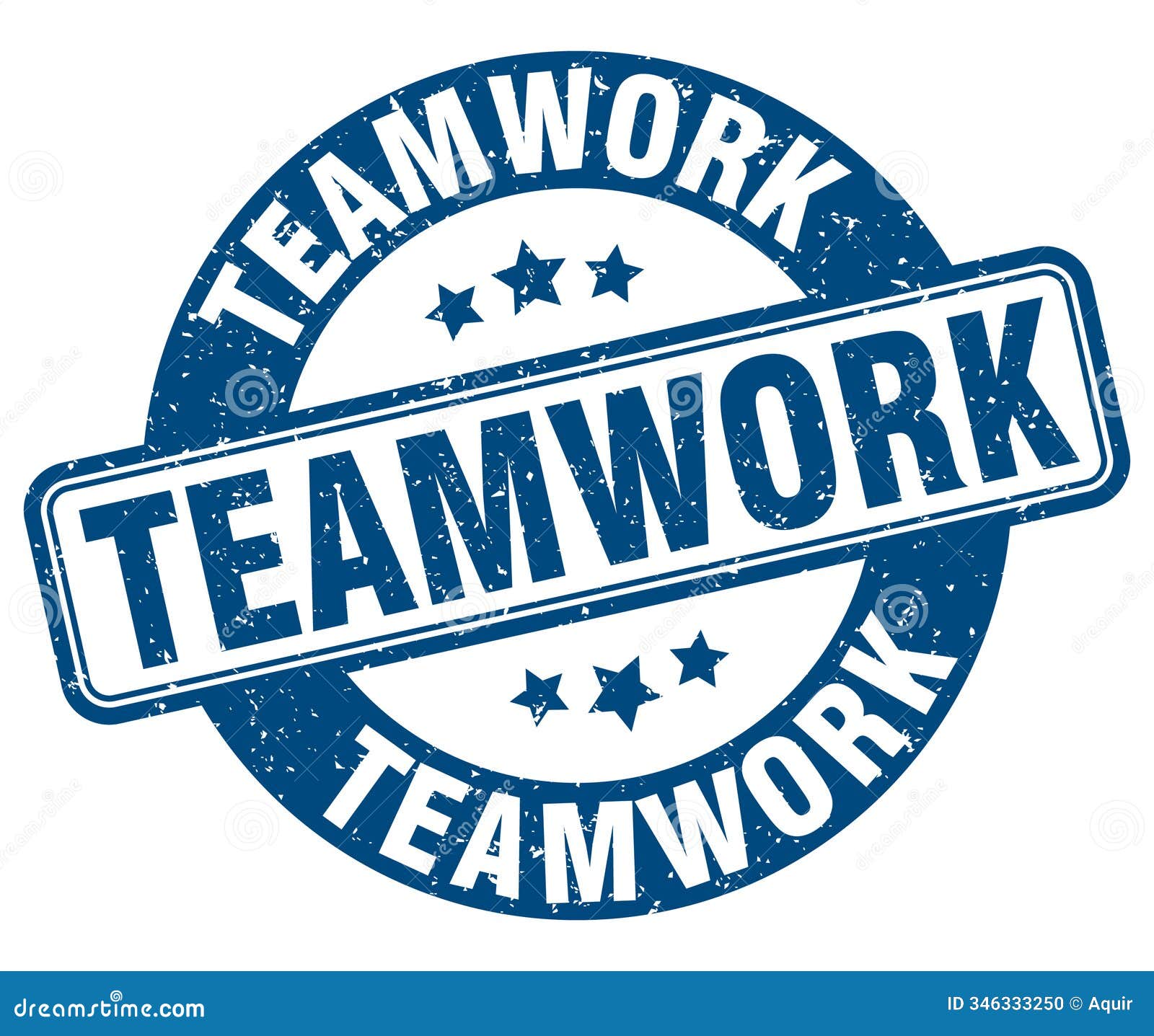 Teamwork Stamp. Teamwork Label. Round Grunge Sign Stock Vector ...