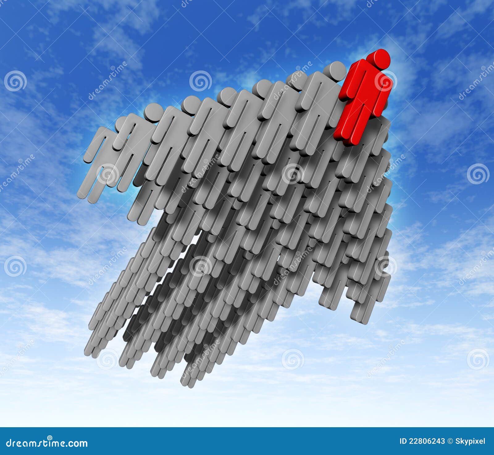 Teamwork Success stock illustration. Illustration of cohesive - 22806243