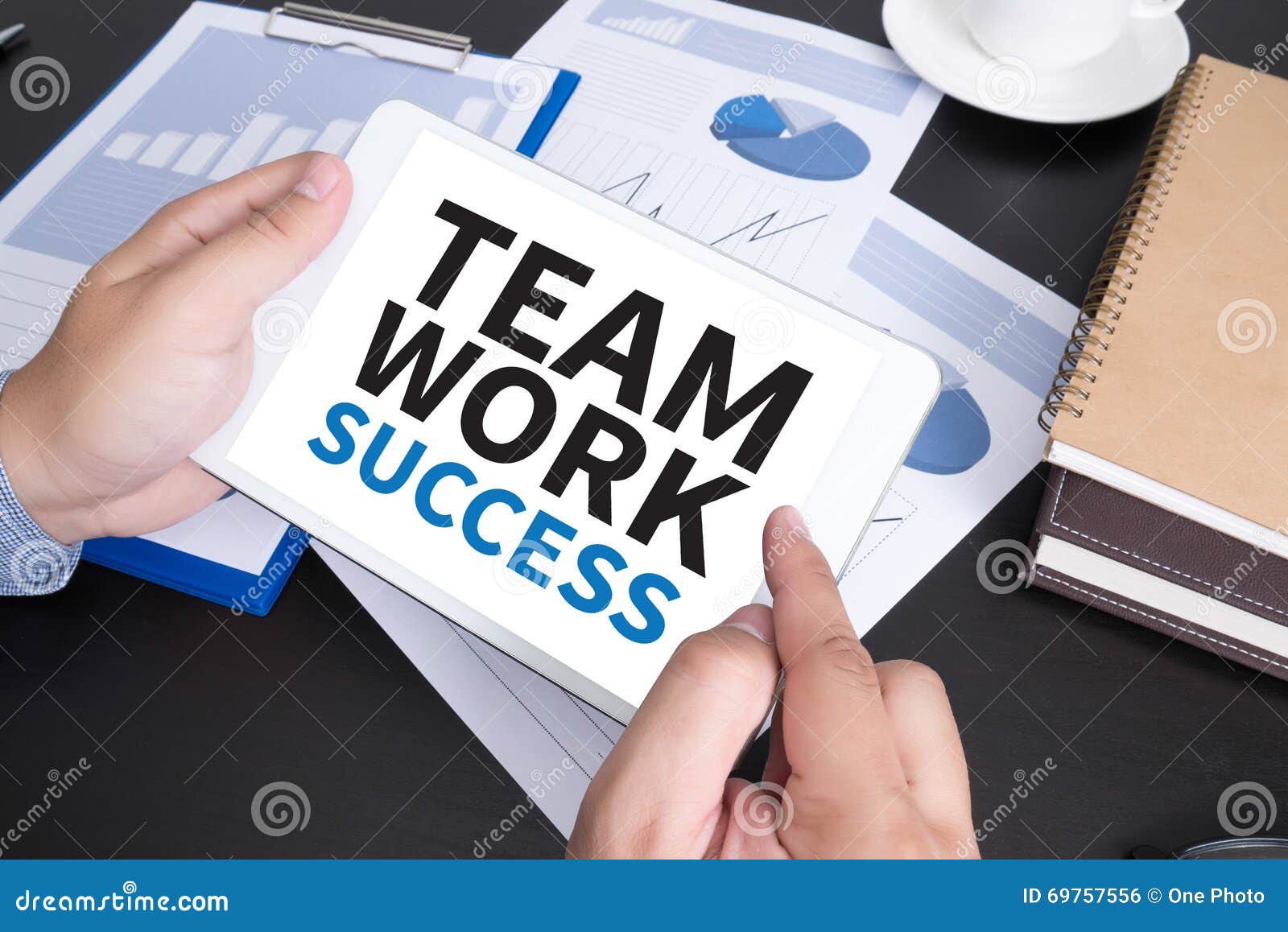 TEAMWORK SUCCESS CONCEPT stock photo. Image of classroom - 69757556