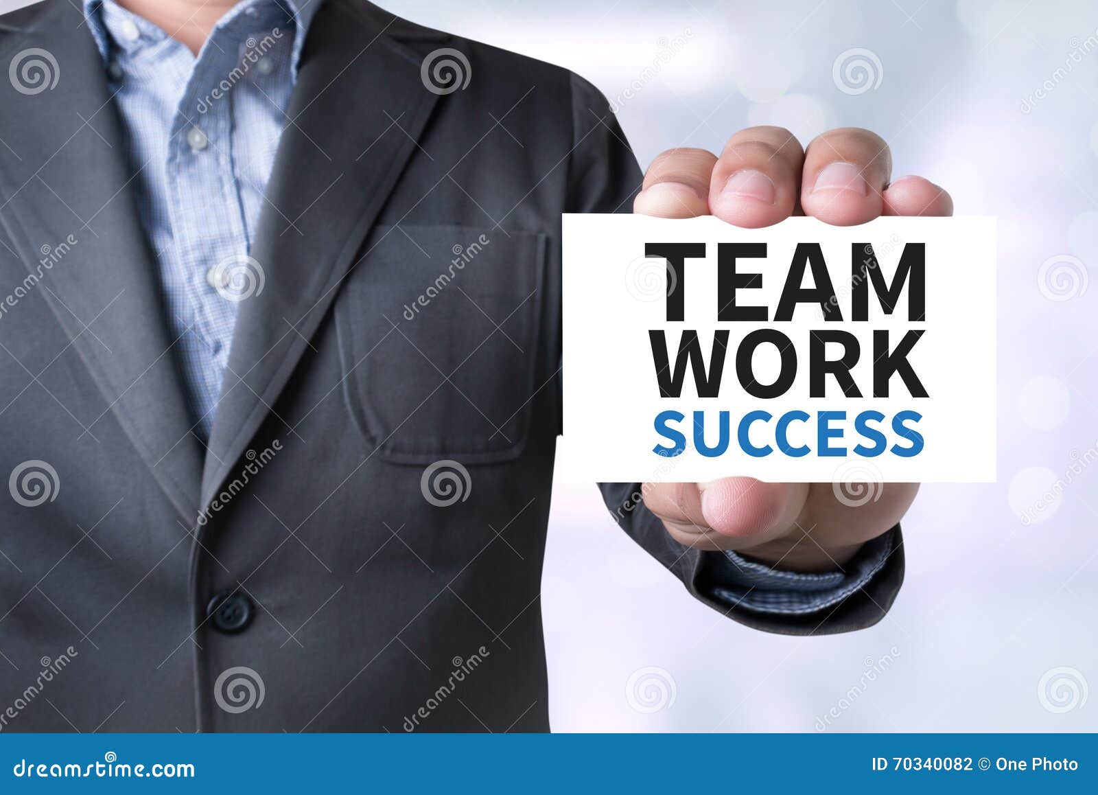 TEAMWORK SUCCESS CONCEPT stock photo. Image of solution - 70340082