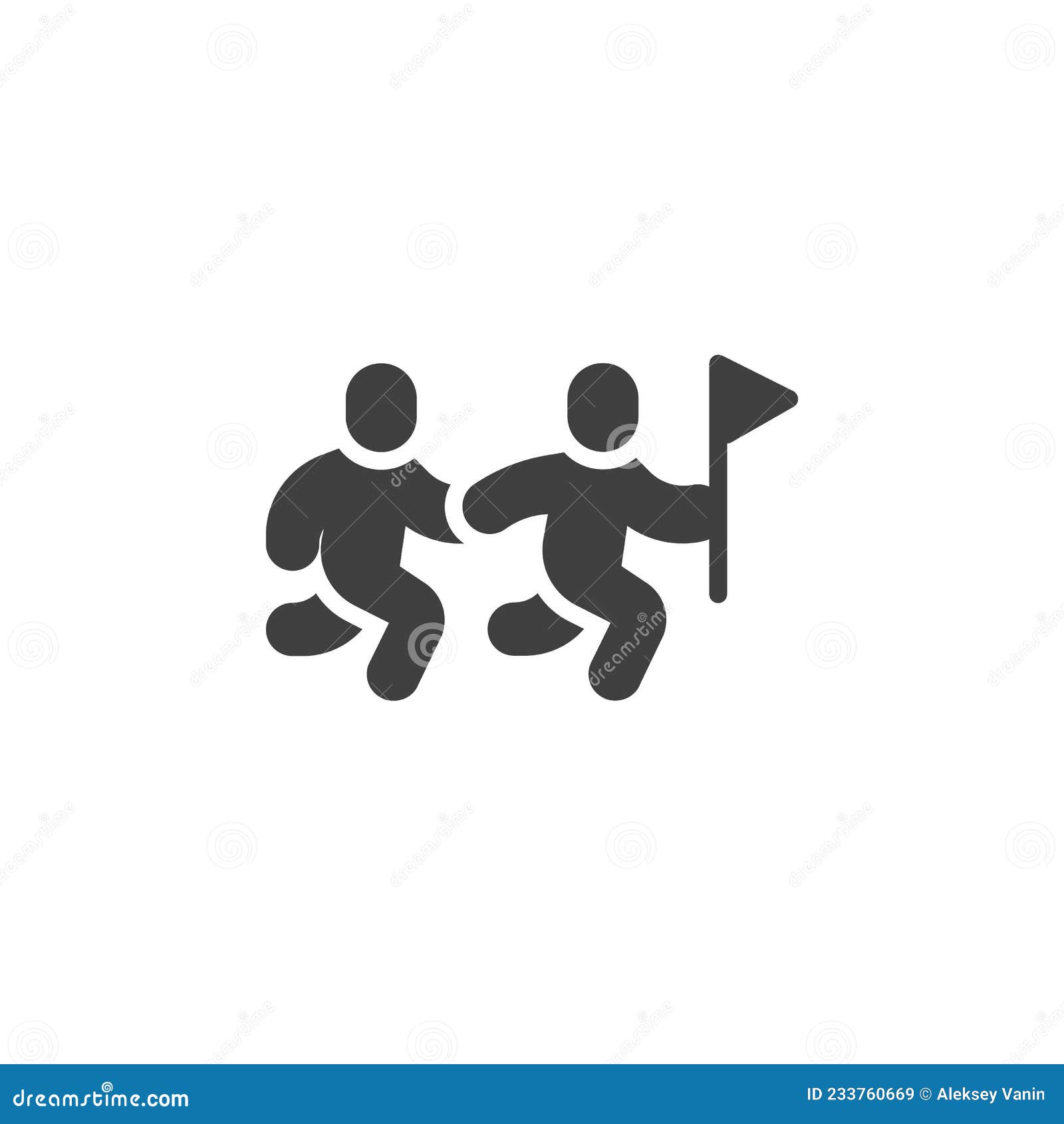 Teamwork, Success Vector Icon Stock Vector - Illustration of sign ...
