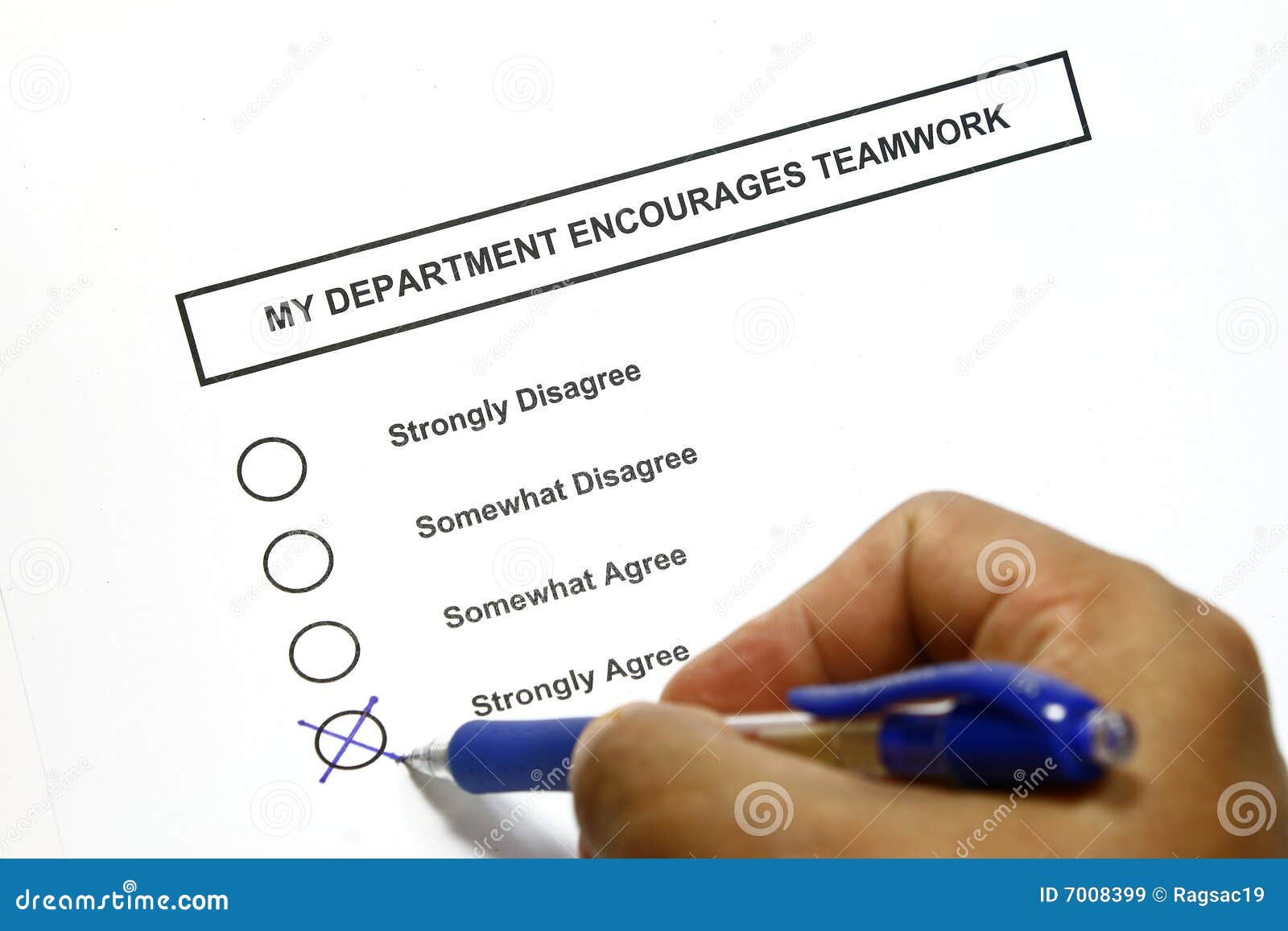 Teamwork Survey stock image. Image of isolate, choose - 7008399
