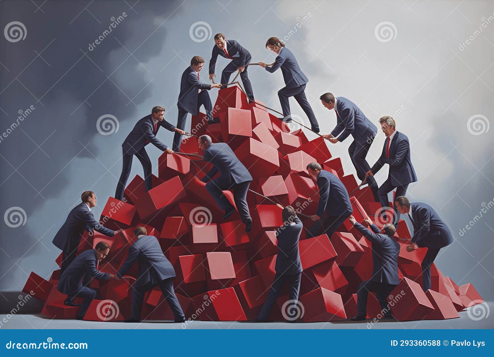 Synergistic Teamwork Line Icons Collection. Collaboration, Diversity ...