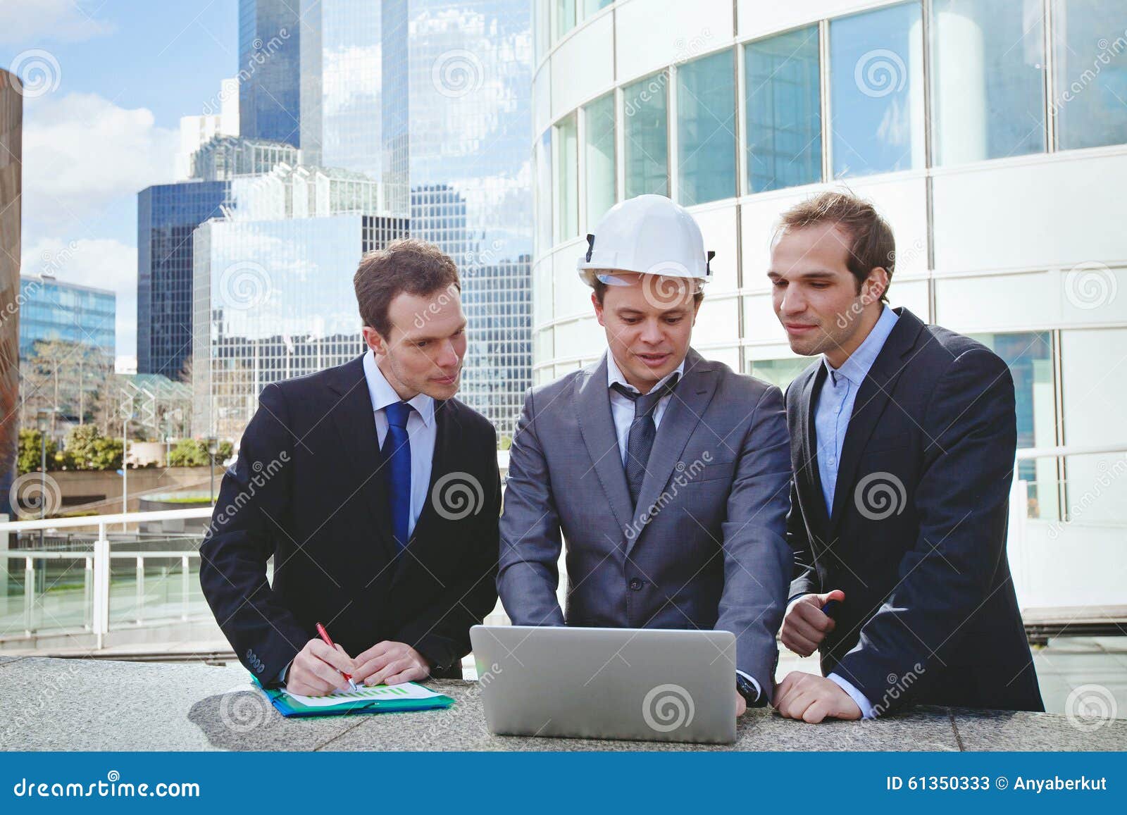 Teamwork stock image. Image of estate, people, engineer - 61350333