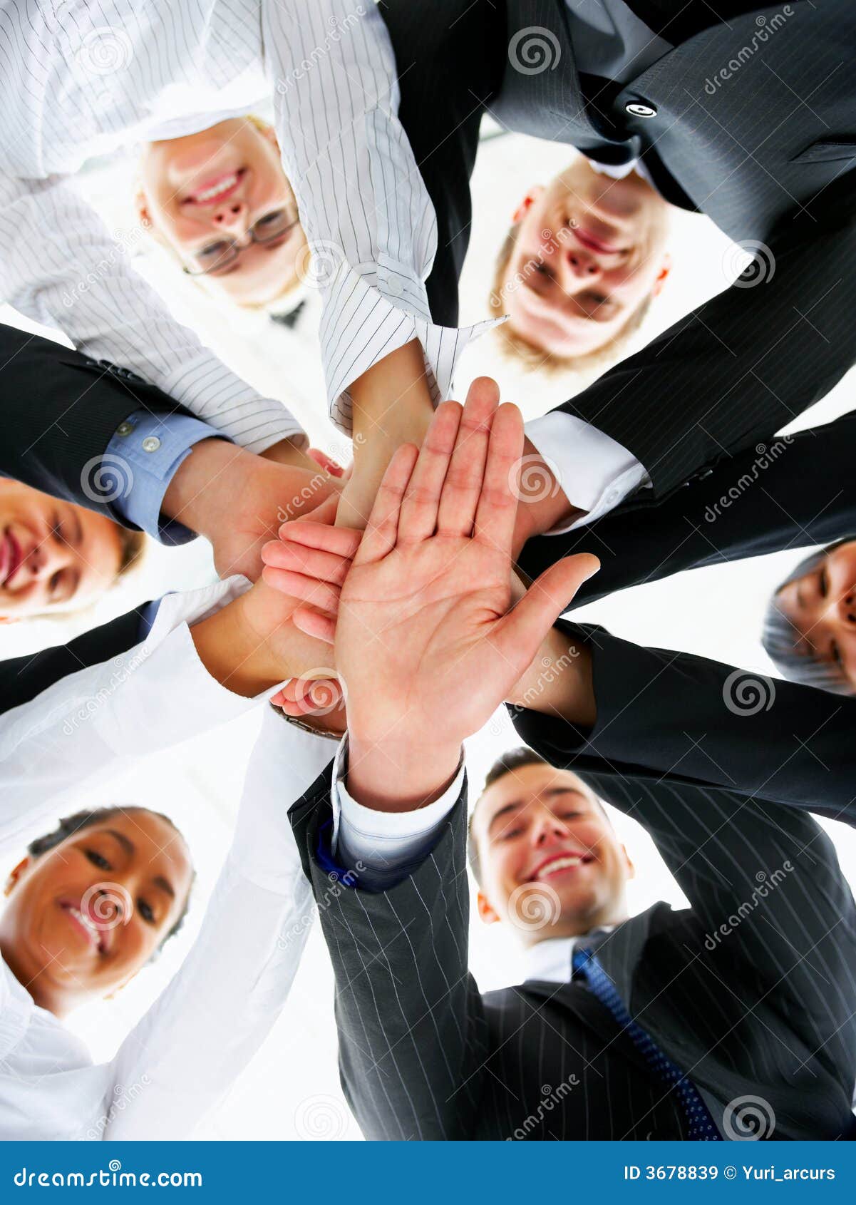Teamwork and team spirit stock image. Image of network - 3678839