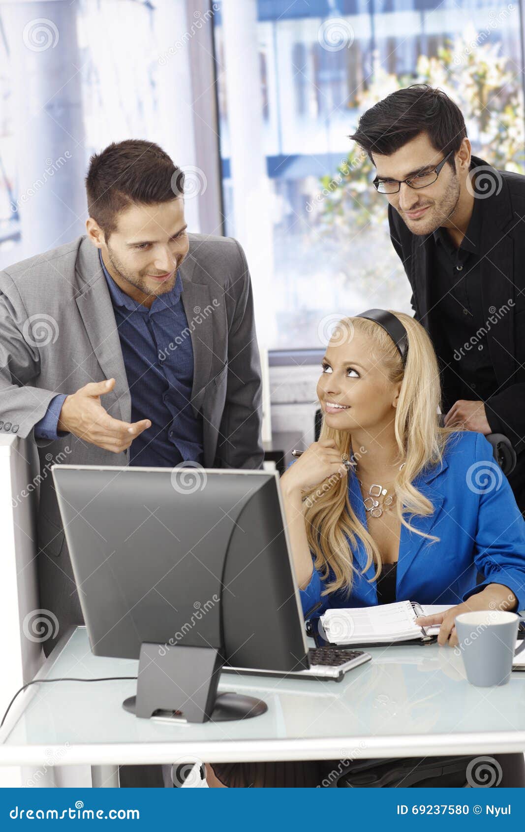 Teamwork stock photo. Image of face, coworkers, collaboration - 69237580