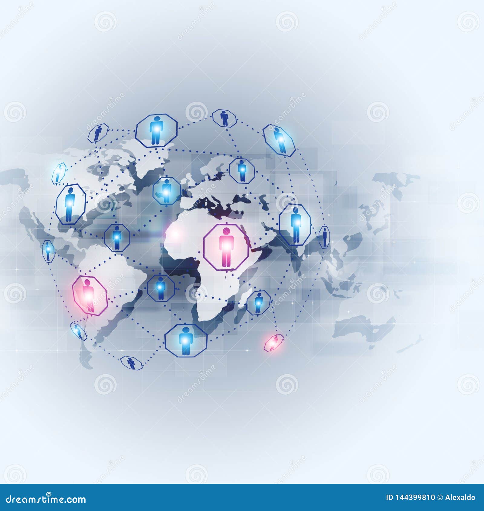 Teamwork, Technology, And Global Connections: A Visual Representation ...