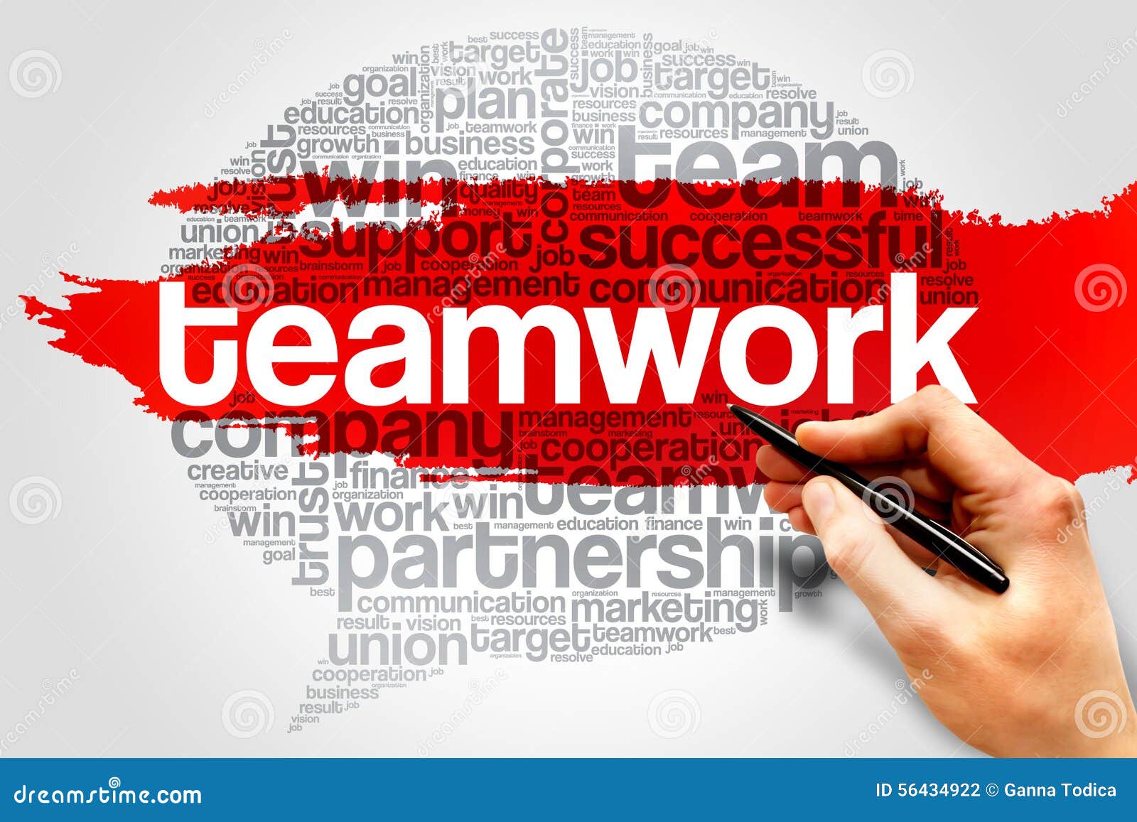 Teamwork stock photo. Image of plan, business, idea, member - 56434922