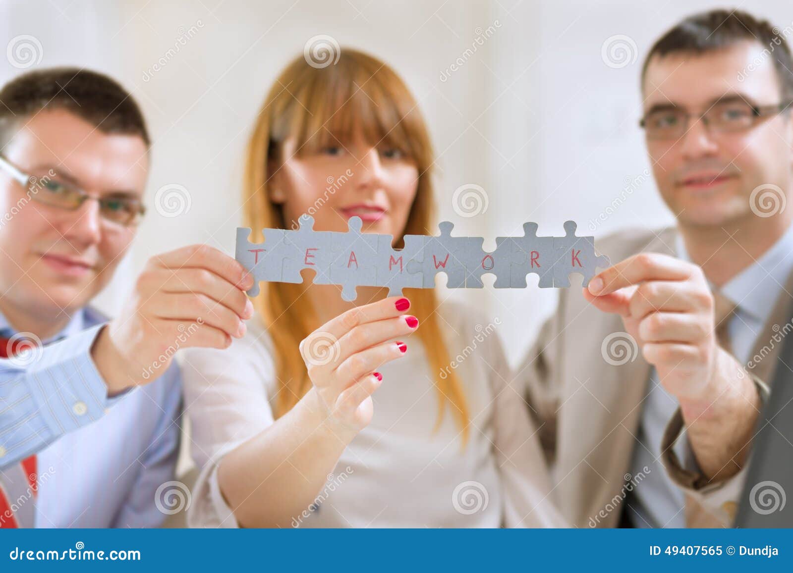 Teamwork stock image. Image of businessmen, elegant, cooperation - 49407565