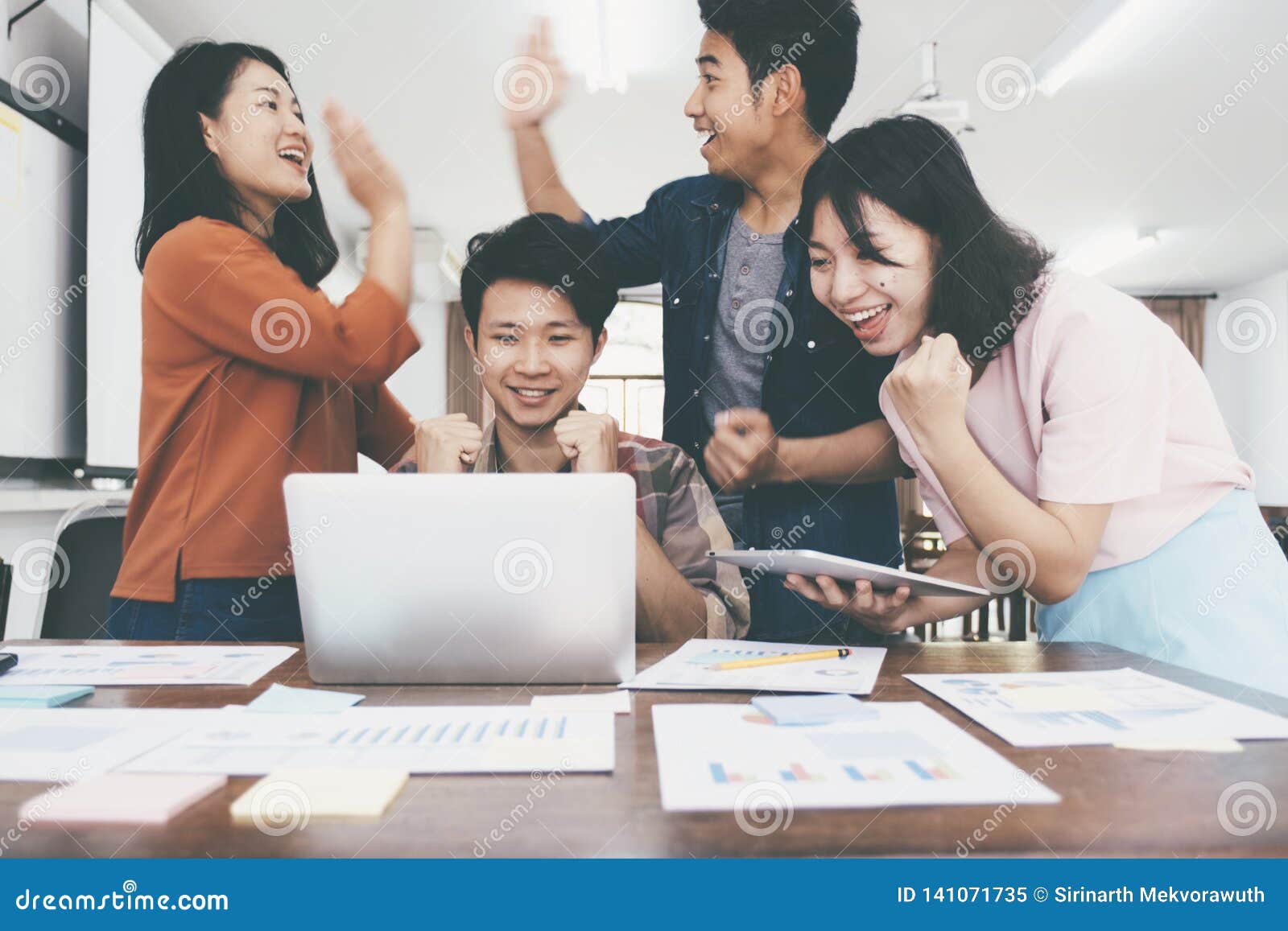 Teamwork Togetherness Collaboration Concept. Stock Image - Image of ...