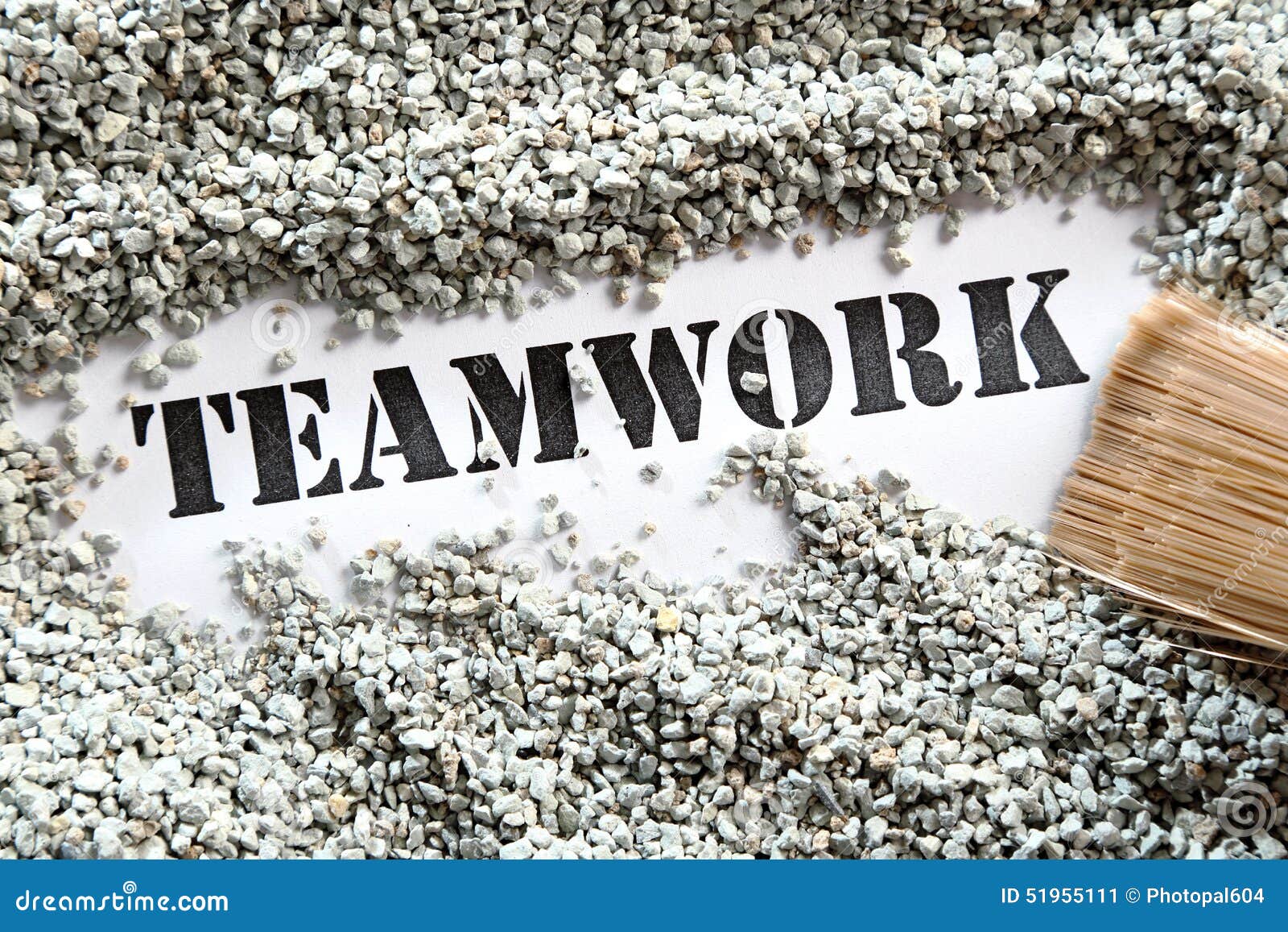 Teamwork -- Treasure Word Series Stock Image - Image of word, success ...