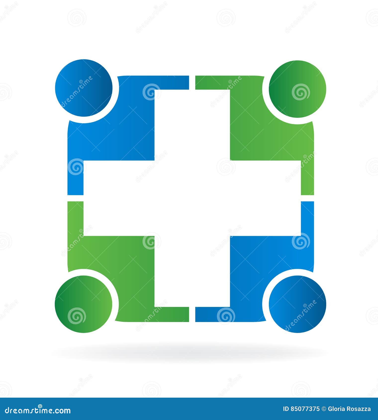 Teamwork Unity Help Concept Stock Vector - Illustration of concept ...