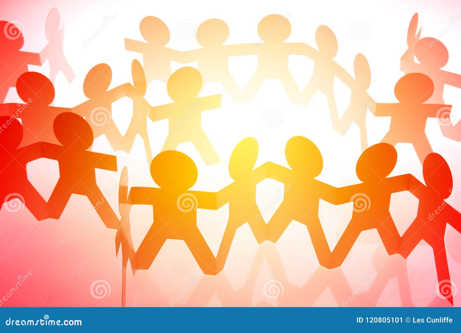 Teamwork. Unity. Partnership Stock Image - Image of chain, meeting ...