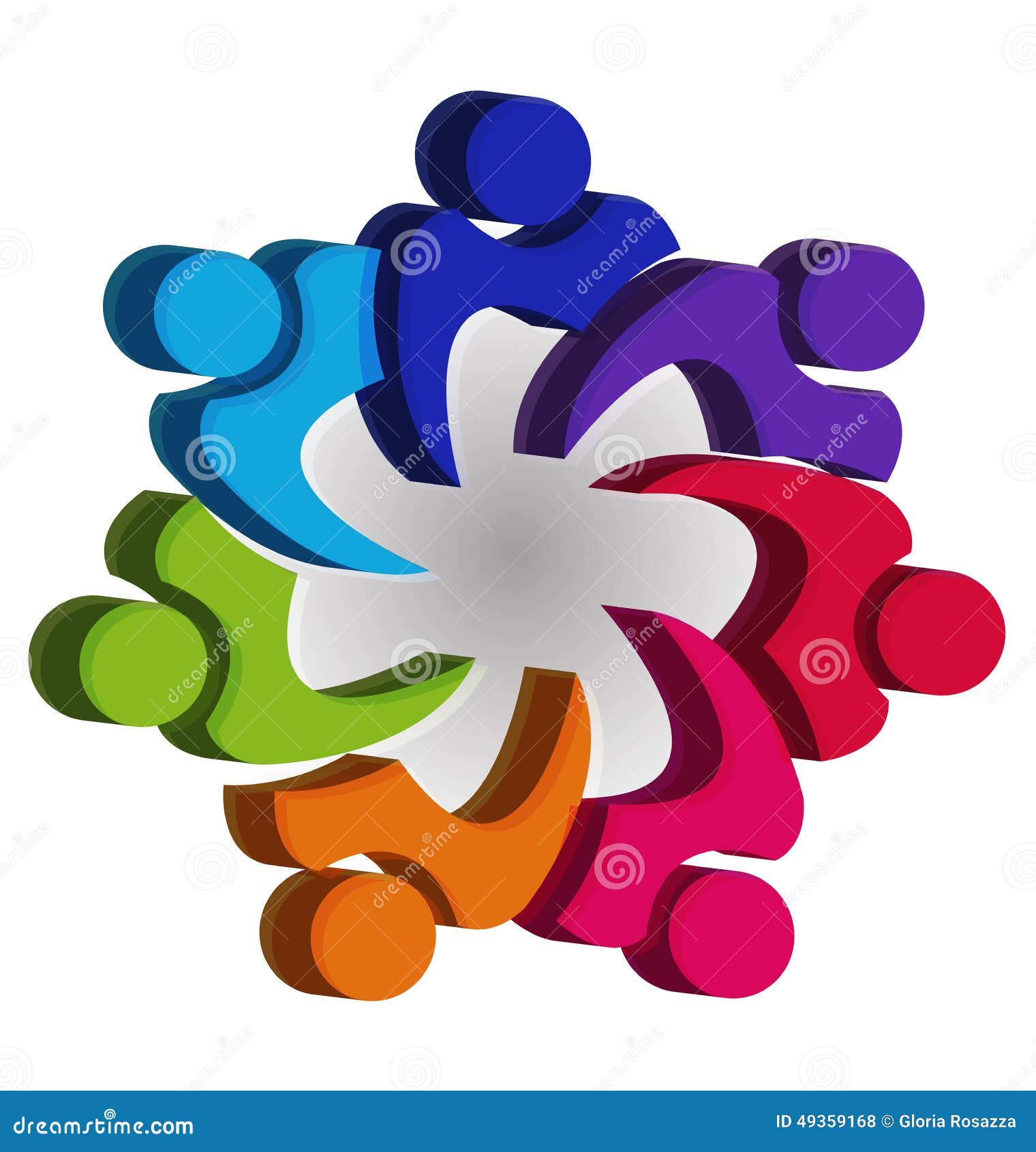 Teamwork Unity Business Three People Logo Cartoon Vector ... Teamwork Unity Business Three People Logo Cartoon Vector ...