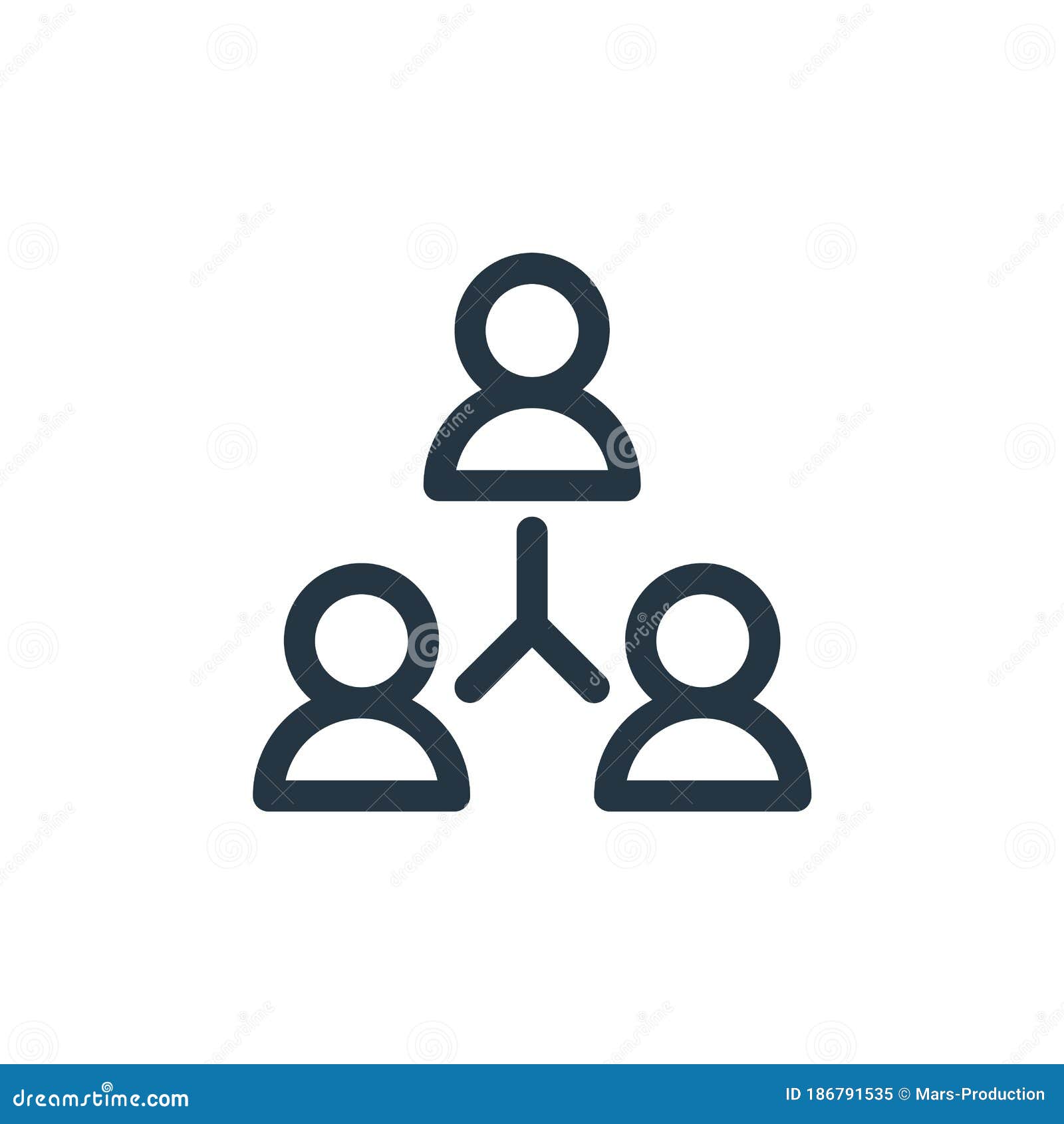 Teamwork Vector Icon. Teamwork Editable Stroke. Teamwork Linear Symbol ...