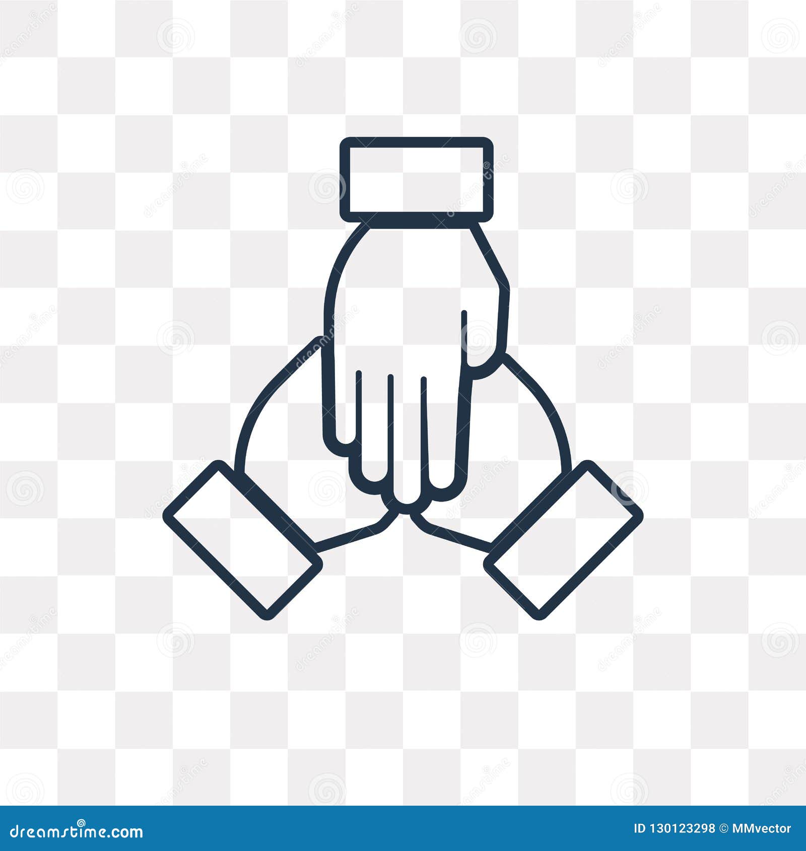 Teamwork Vector Icon on Transparent Background, Linear Stock Vector ... Teamwork Vector Icon on Transparent Background, Linear Stock Vector ...