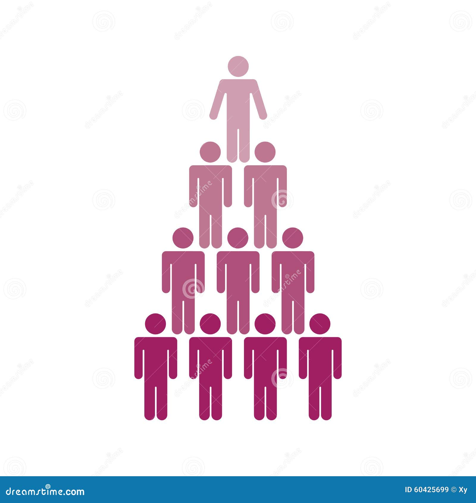 Teamwork - Vektor-Illustration Vektor Abbildung - Illustration von ...