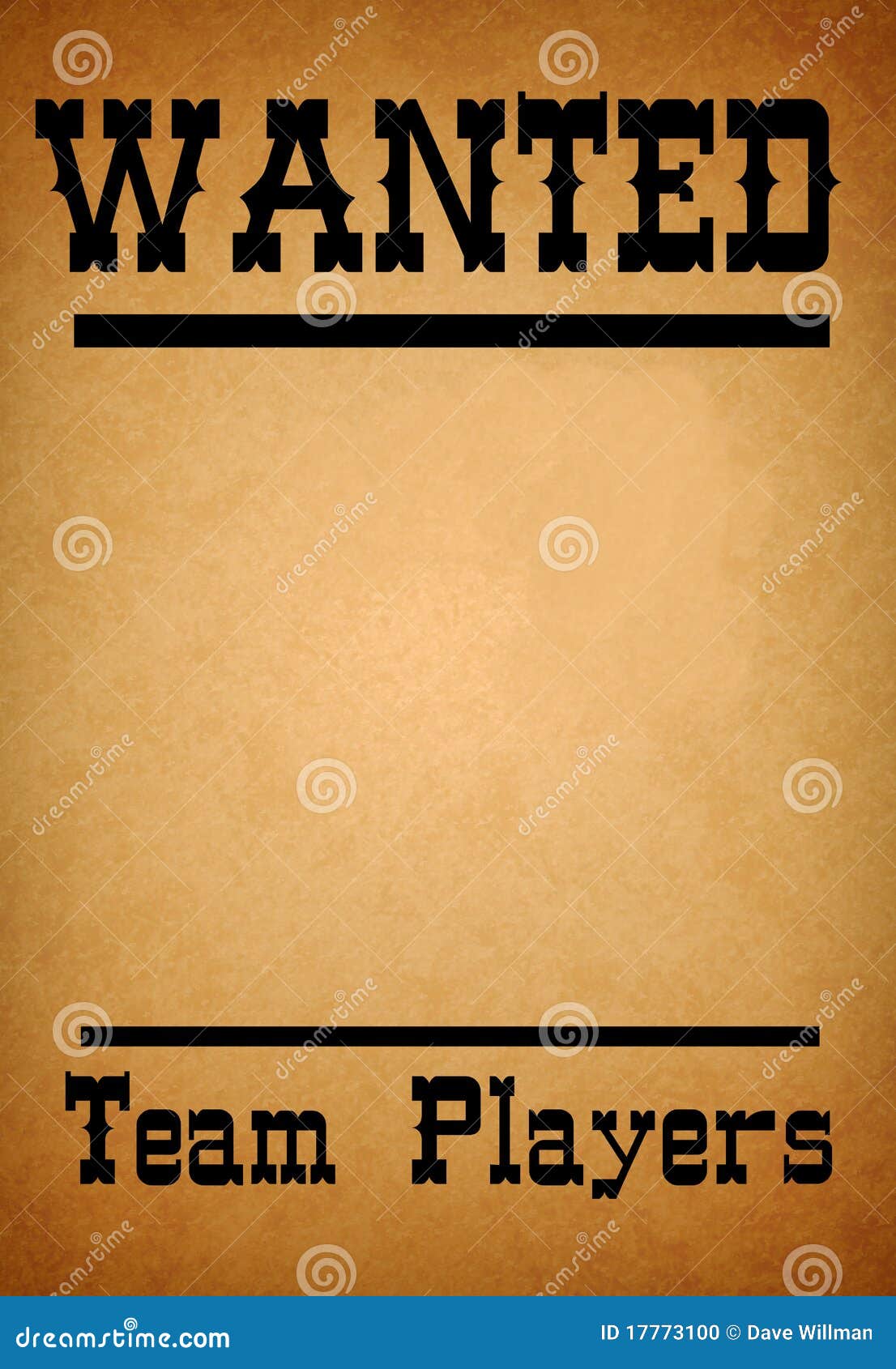 Teamwork Wanted Grunge Poster Stock Illustration - Illustration of ...