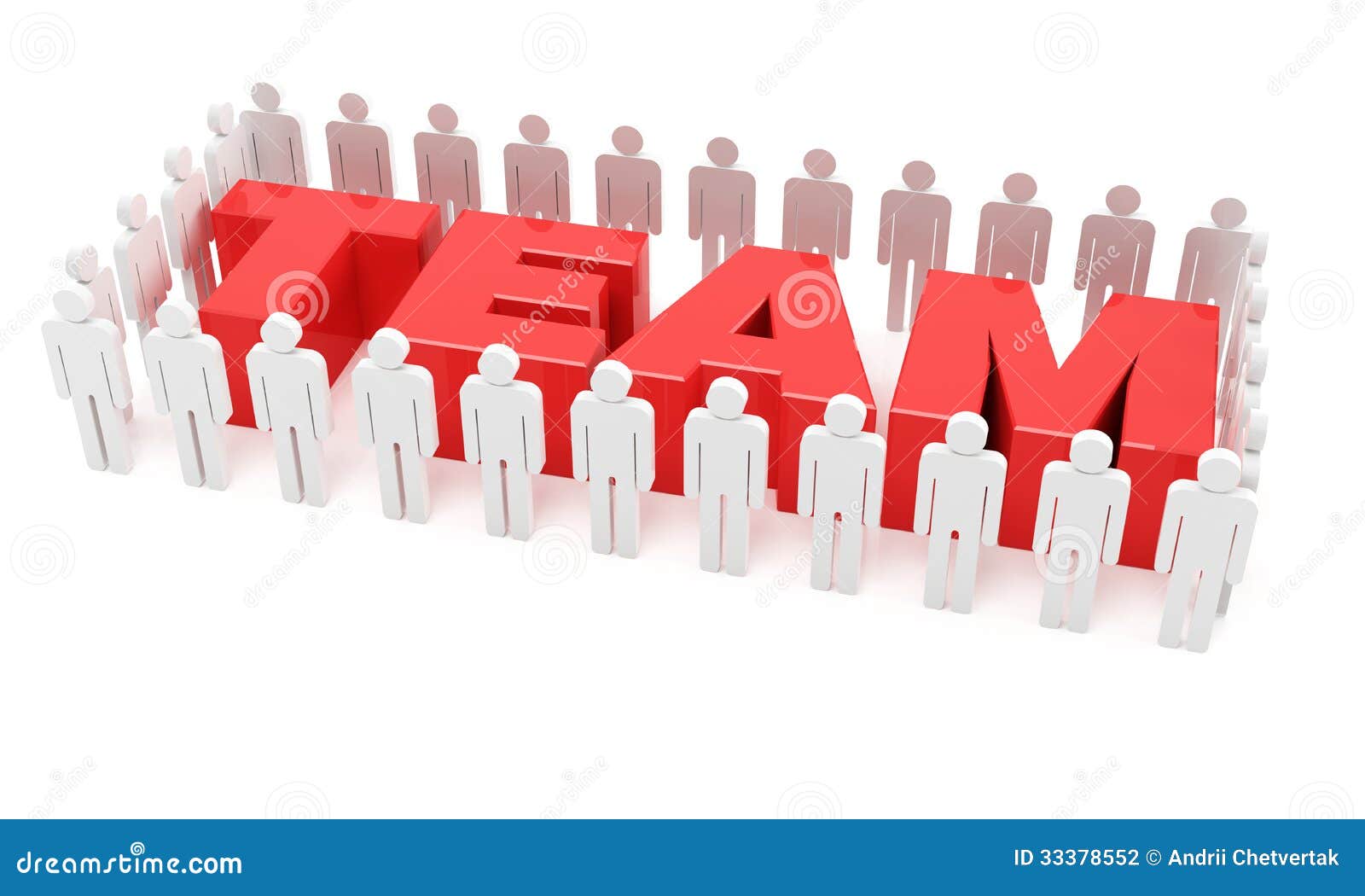 Teamwork stock illustration. Illustration of abstract - 33378552