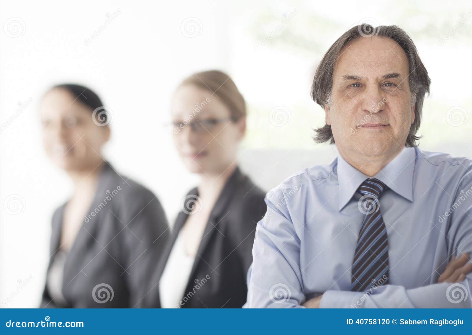 Teamwork in White Background Stock Photo - Image of female, head: 40758120