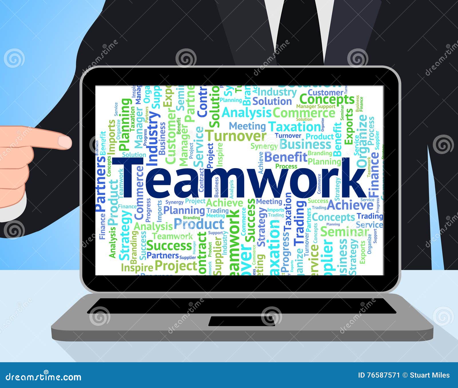TEAMWORK - Wordcloud - SPHERE Royalty-Free Stock Photography ...