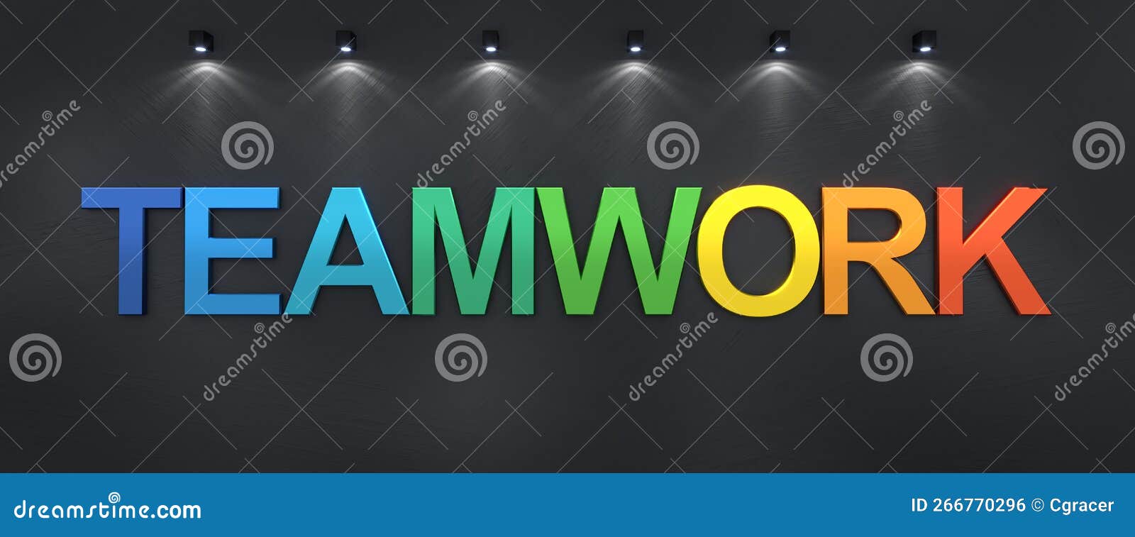 Teamwork Written With Golden Letters Royalty-Free Stock Photography ...