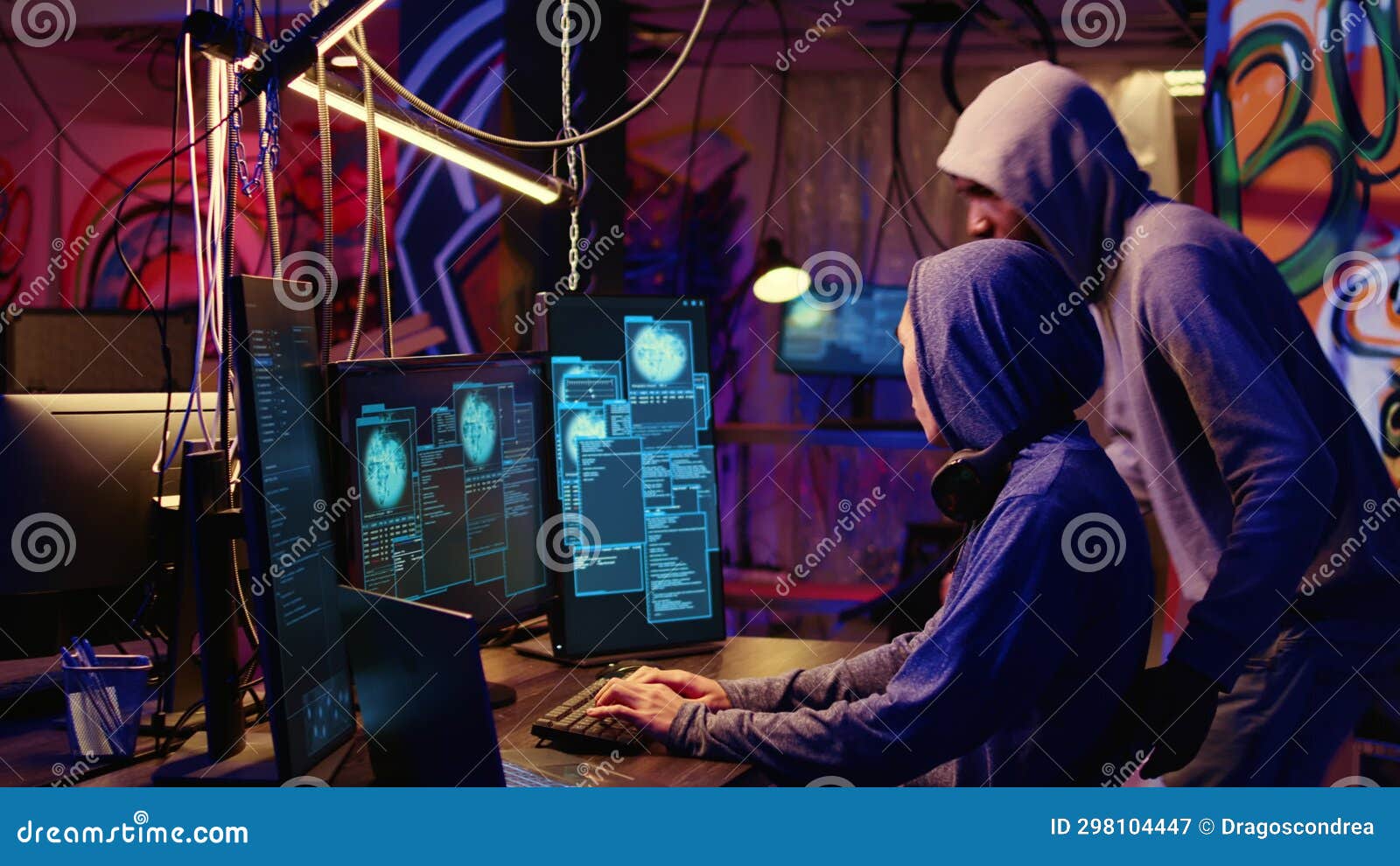 Hacker Successfully Targeting Devices Stock Video - Video of crime ...