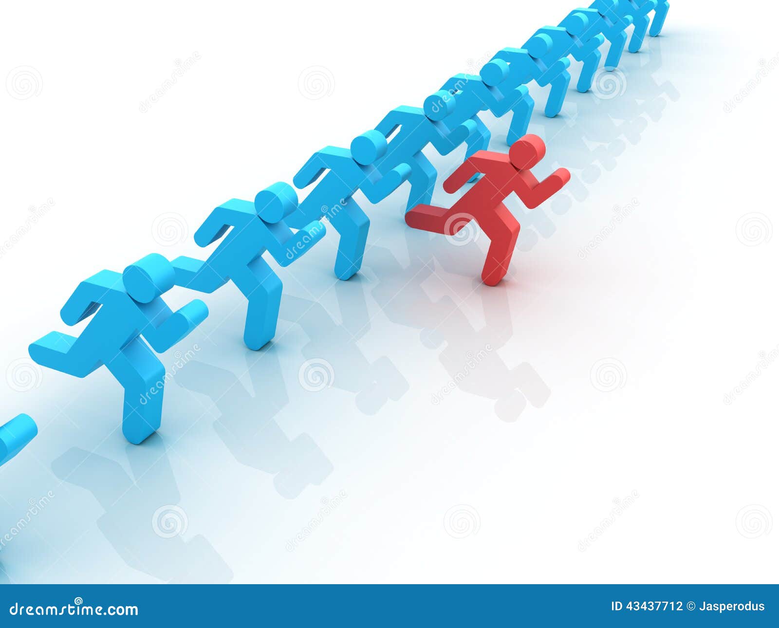 Teamworkspring stock illustrationer. Illustration av grupp - 43437712