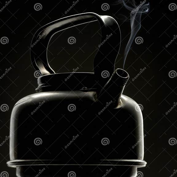 Teapot stock image. Image of backlit, nozzle, fuming, kitchenware - 6500787